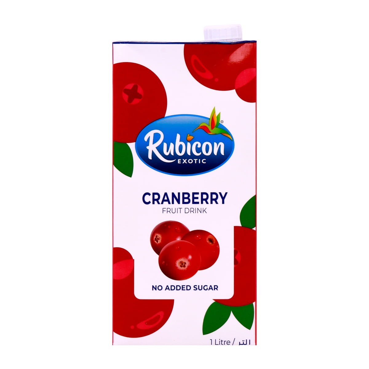 RUBICON Cranberry Fruit Drink No Added Sugar - 1 Liter - Walmart.com