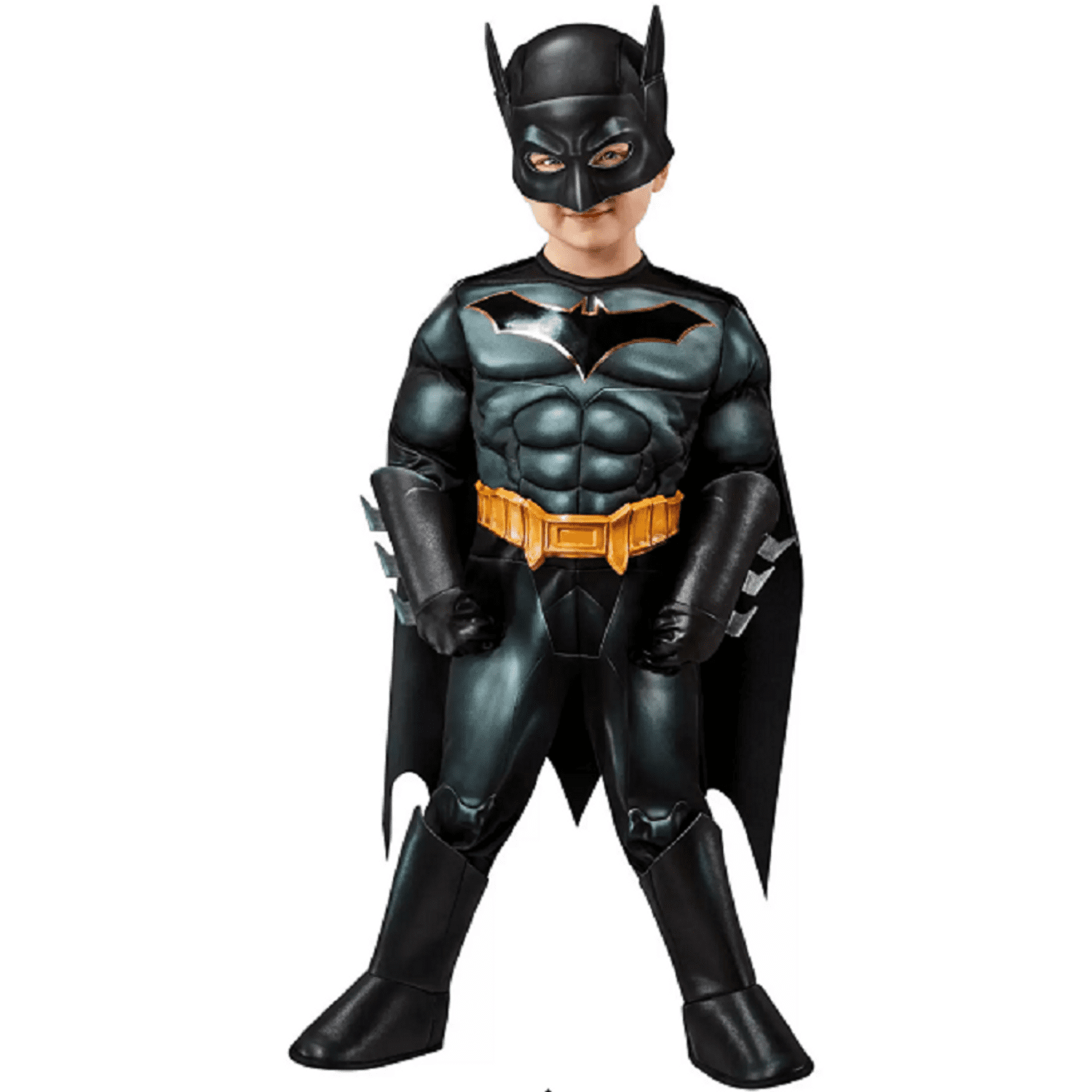 RUBIES 3T/4T Batman Halloween Costume in Black Grey with Accessories ...