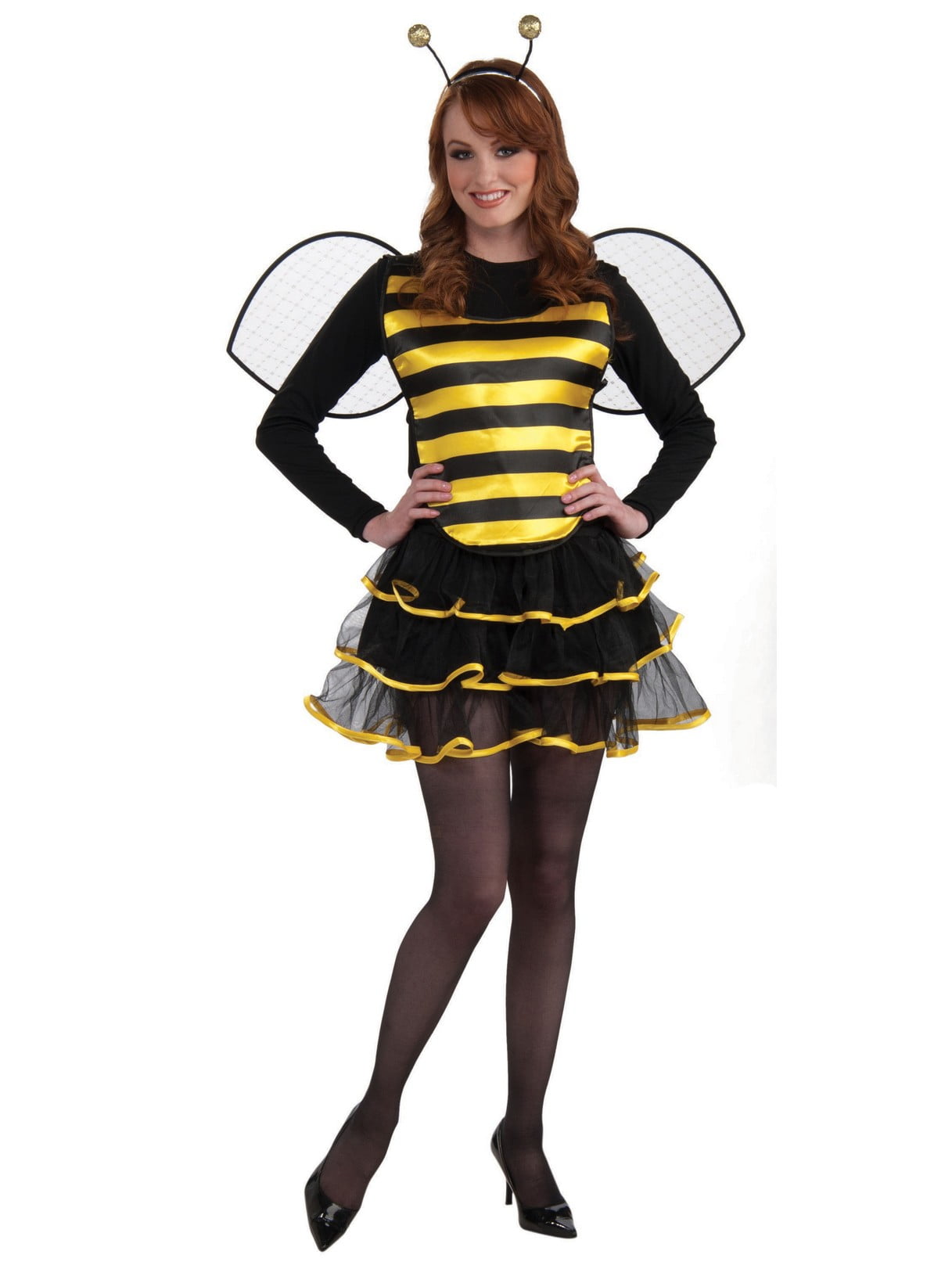 RUBIES II Bumble Bee Unisex Halloween Costume with Headband & Wings ...