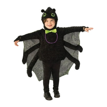 Sparkling Spider Girl's Halloween Cosplay Costume with Attached Hood ...