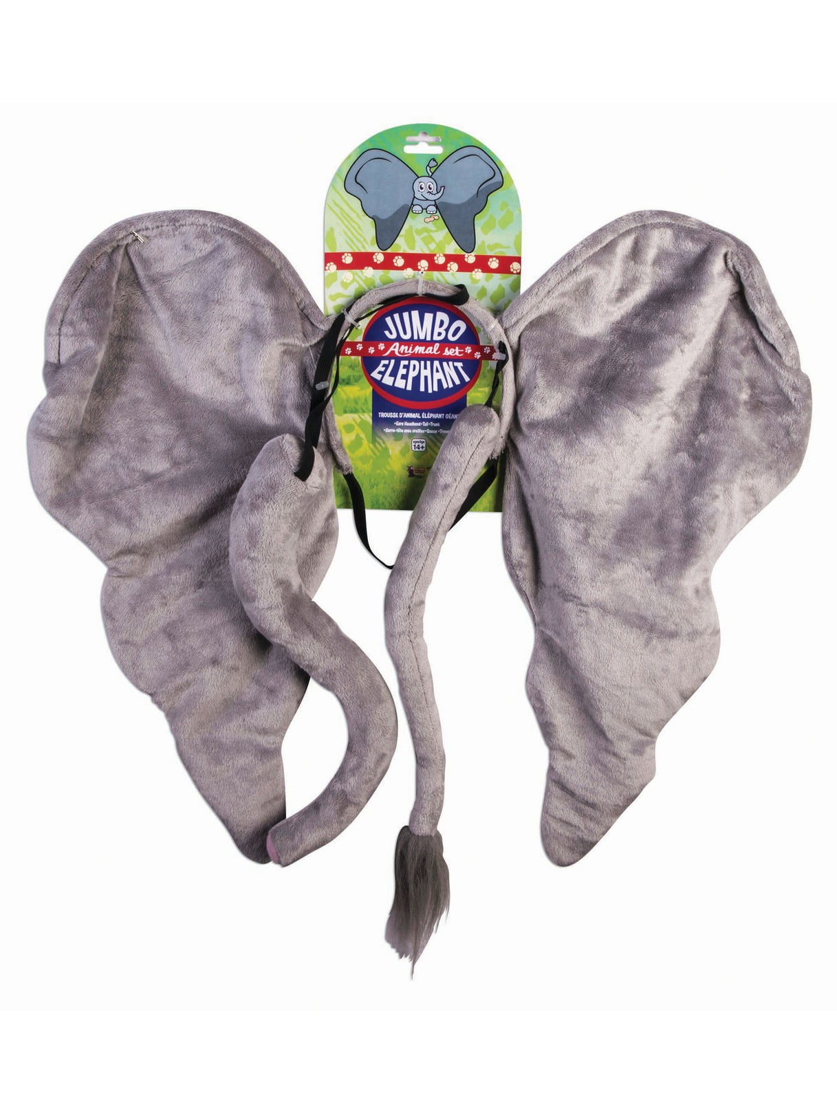 RUBIES II Jumbo Animal Kit Elephant Costume Accessories with Headband ...
