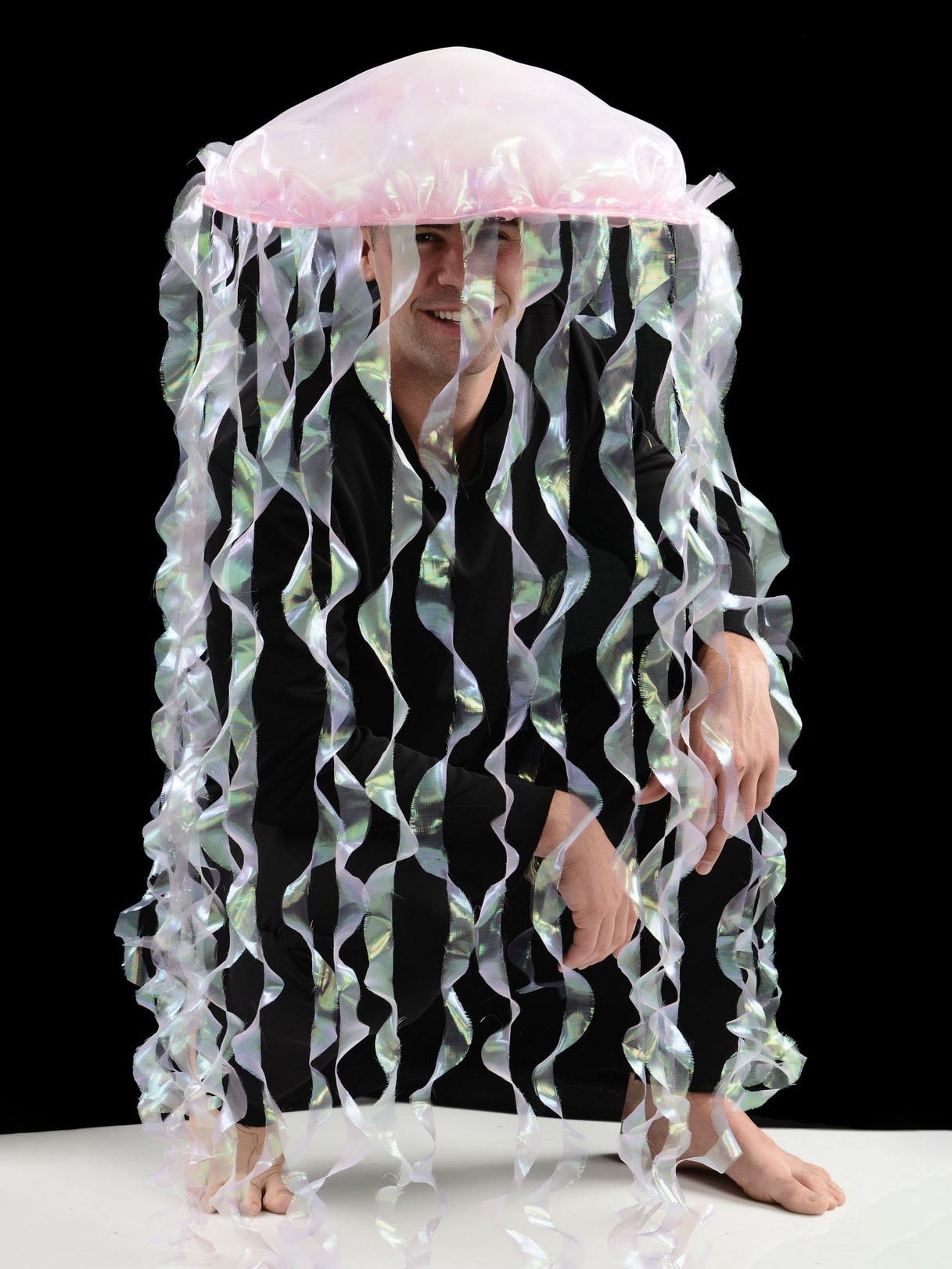 LED Cool Jellyfish Hat for Adults - Unique Fish Costume Accessory ...