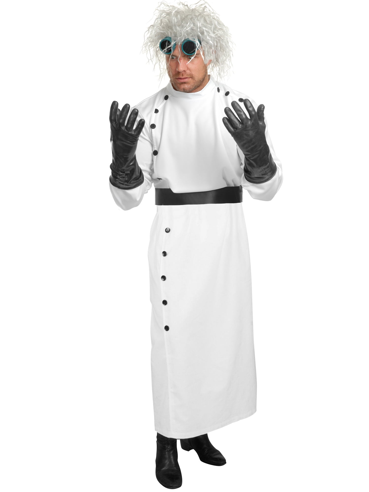 RUBIES II Mad Scientist Costume with Lab Coat and Gloves for Adults ...