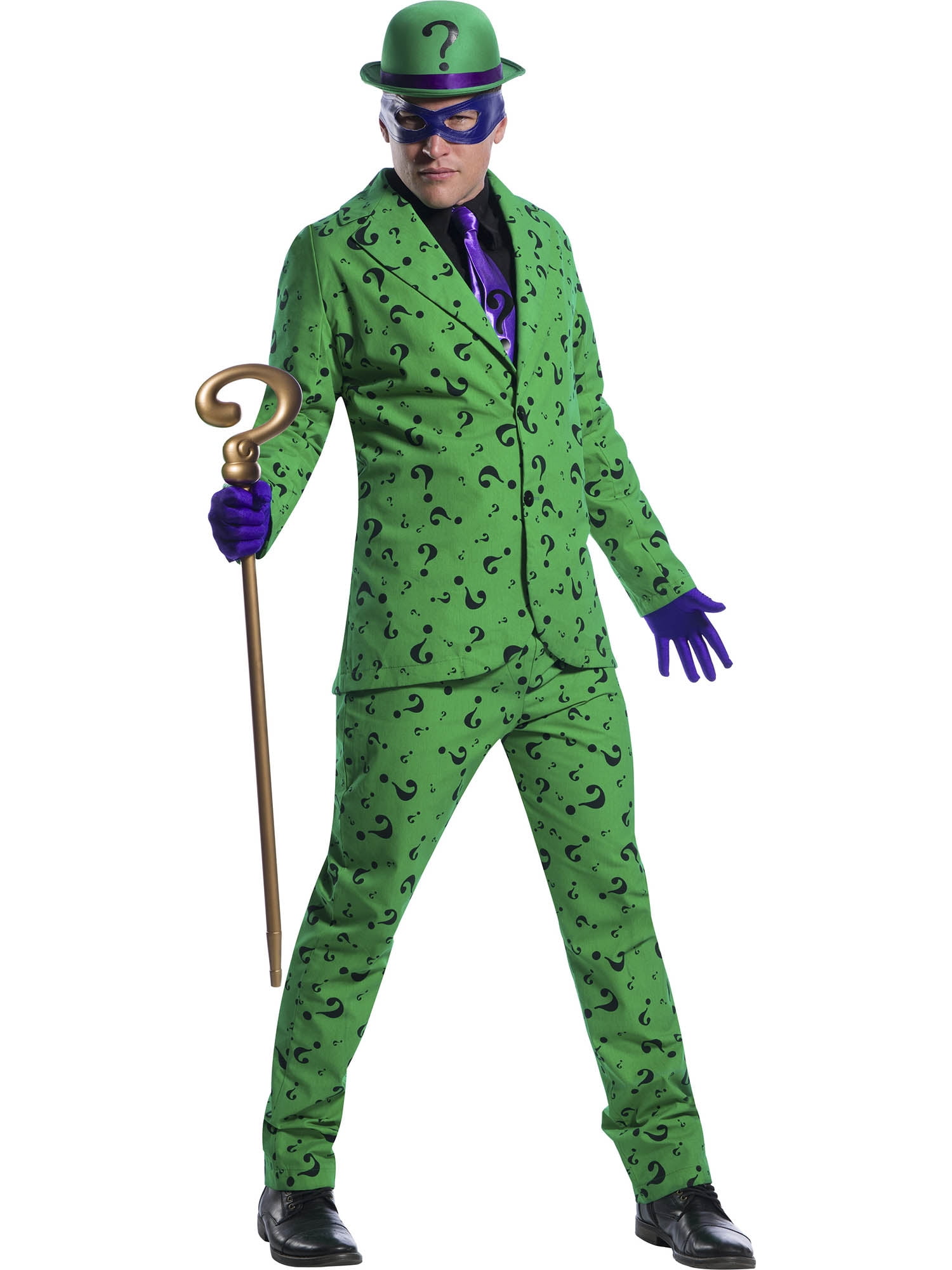 Free Shipping! Mens Riddler Costume - Walmart.com