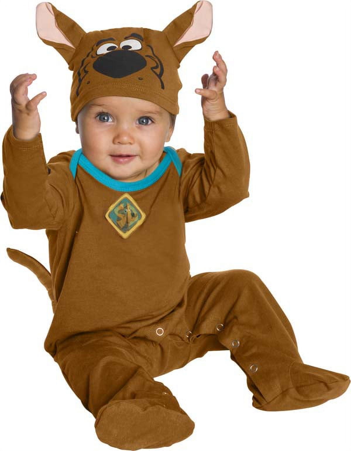 RUBIES II Scooby Doo Fancy-Dress Costume with Plush Headpiece for Age ...