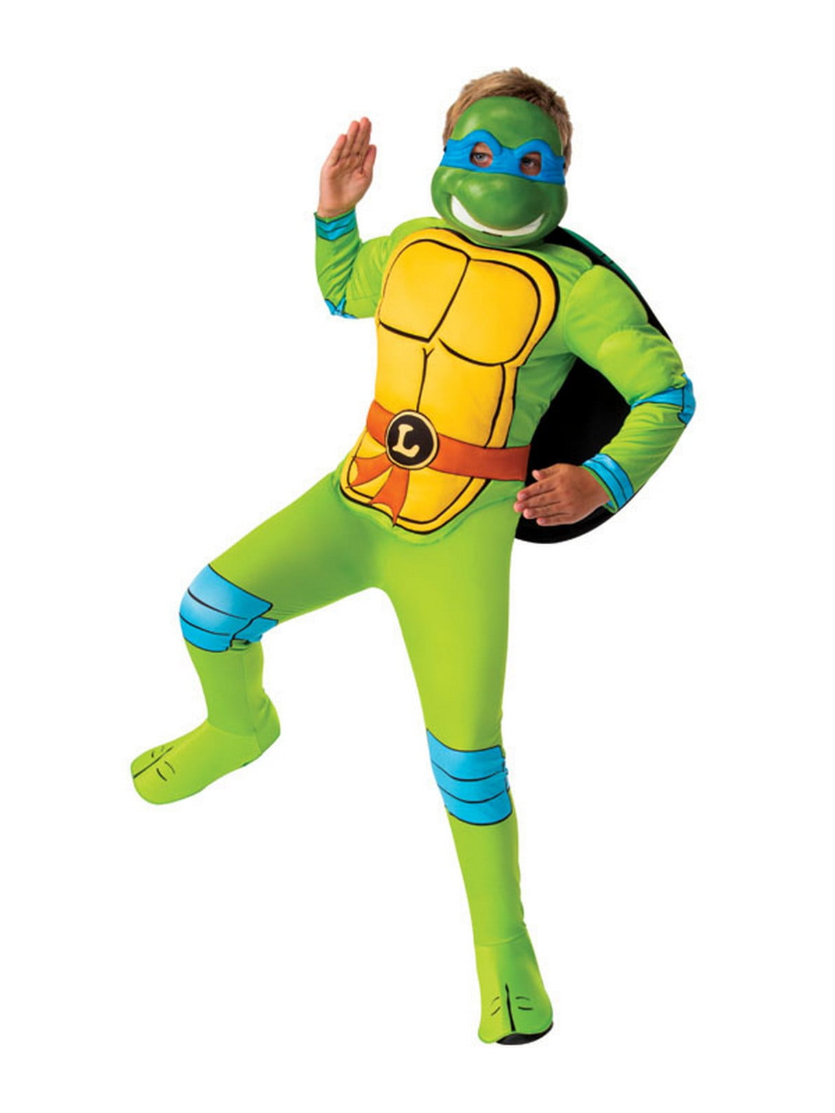 Rubies Teenage Mutant Ninja Turtles Leonardo Costume, Boys Medium (7-8 ...