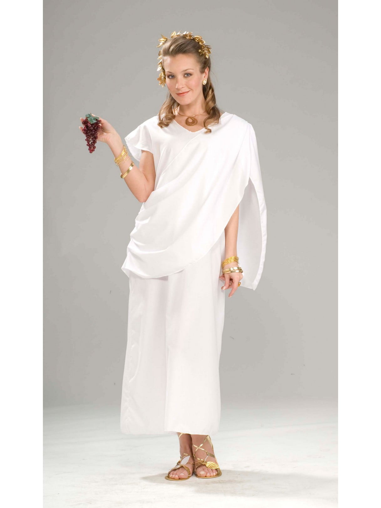 RUBIES II Toga Costume for Adults with Robe with Attached Drape for ...