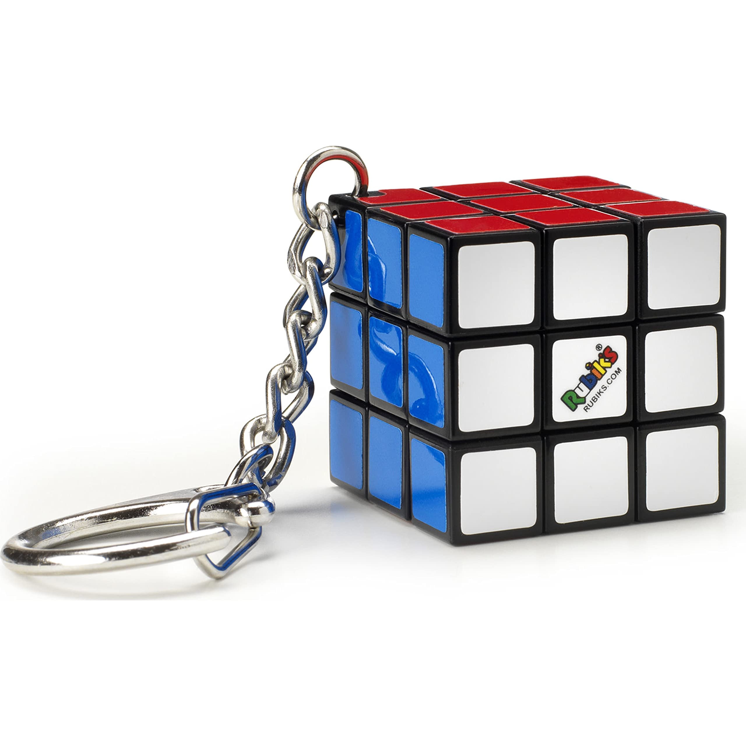RUBIK'S Cube 3 x MSF2 3 Key Ring - Colourful Game Rubik's - Mini 3x3 Orginial Colour Matching ...