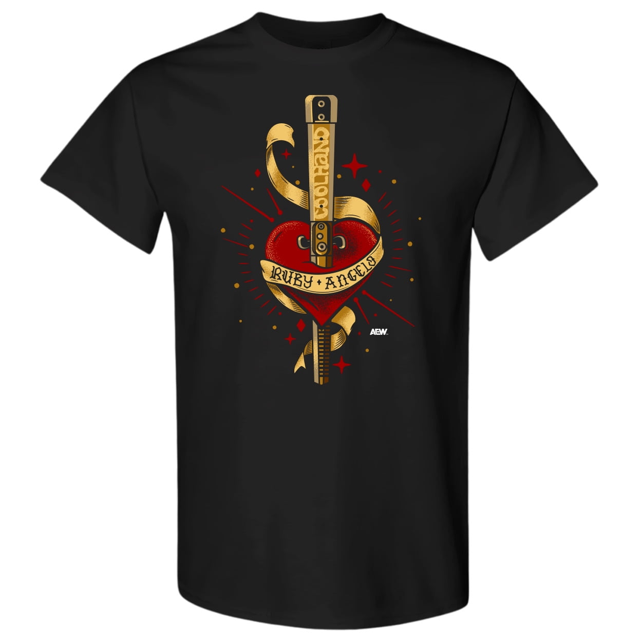 RUBY SOHO & ANGELO PARKER - RUBY + ANGELO AEW Official T-Shirt ... RUBY SOHO & ANGELO PARKER - RUBY + ANGELO AEW Official T-Shirt ...