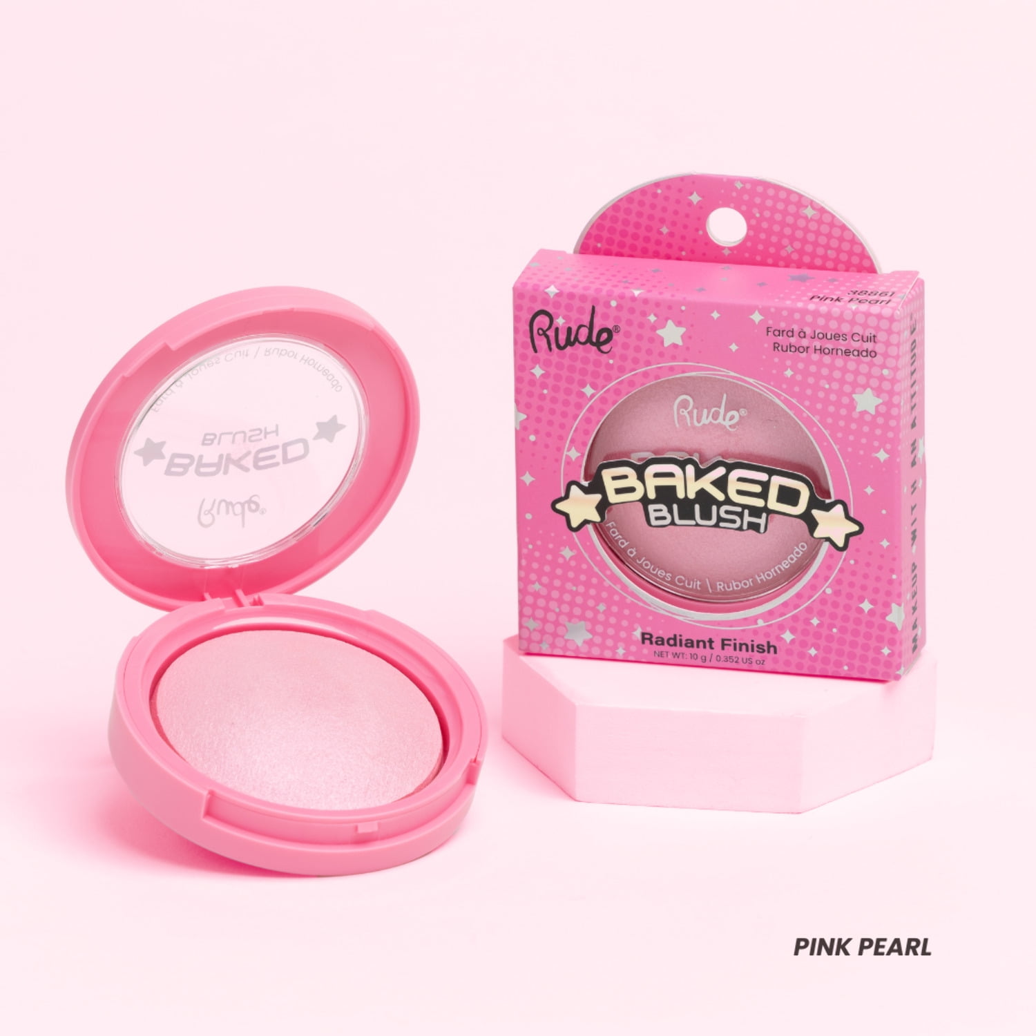RUDE COSMETICS Baked Blush - Walmart.com