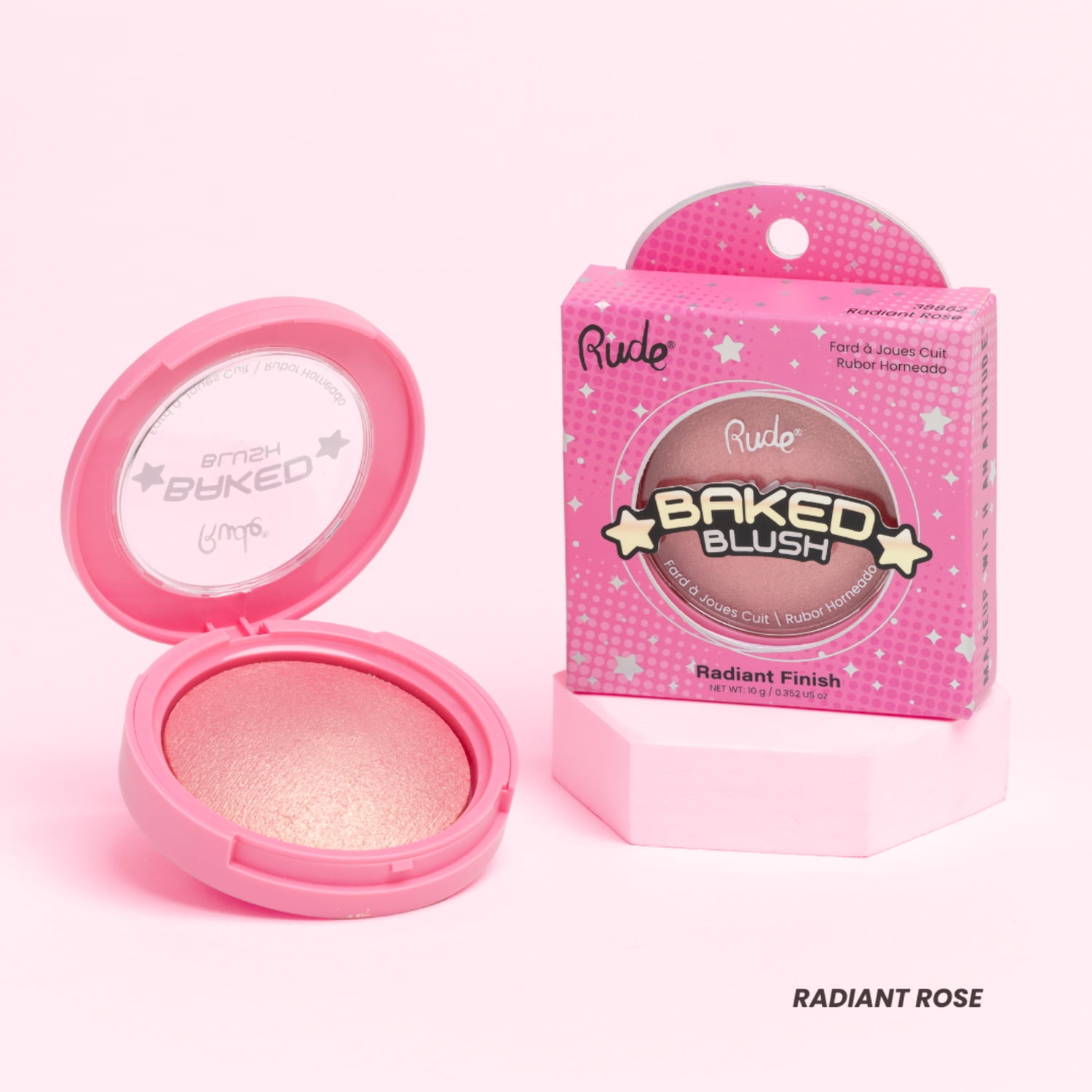 RUDE COSMETICS Baked Blush - Walmart.com