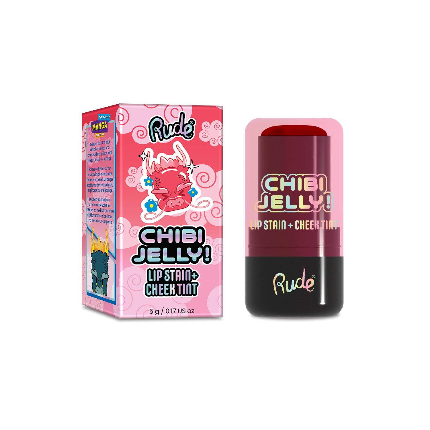 RUDE COSMETICS Chibi Manga Collection - Chibi Jelly! Lip Stain and ...