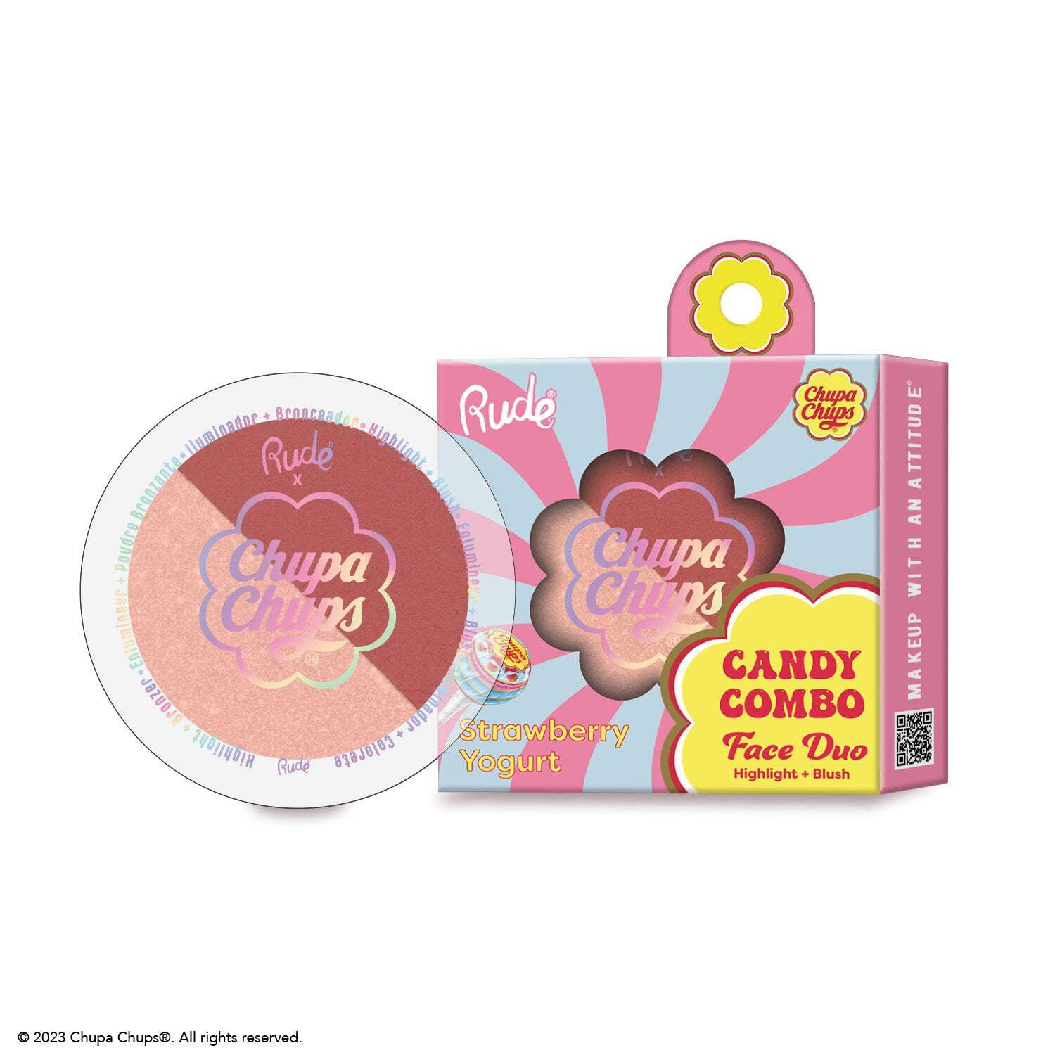 RUDE COSMETICS Chupa Chups Candy Combo Face Duo - Walmart.com