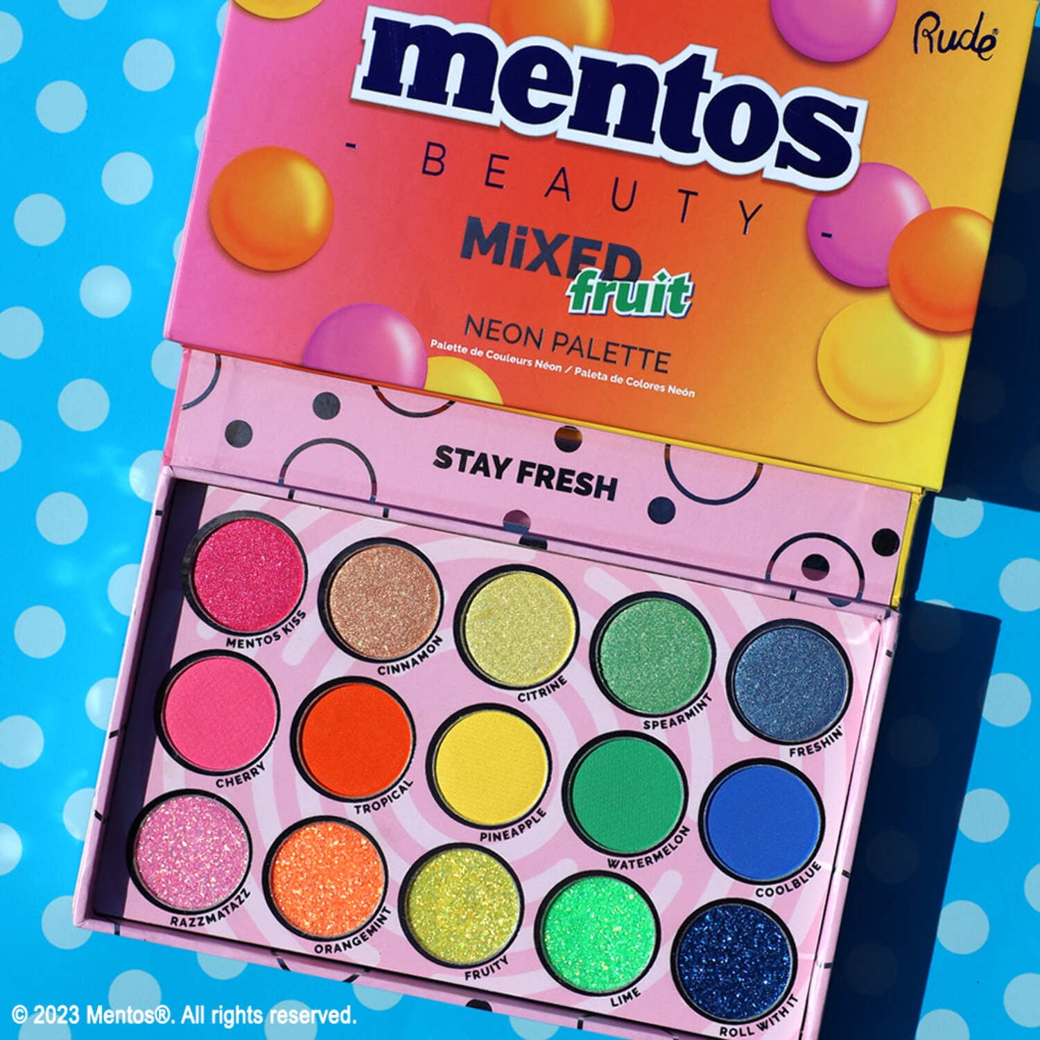 Mentos Mixed Fruit Neon Palette - Walmart.com