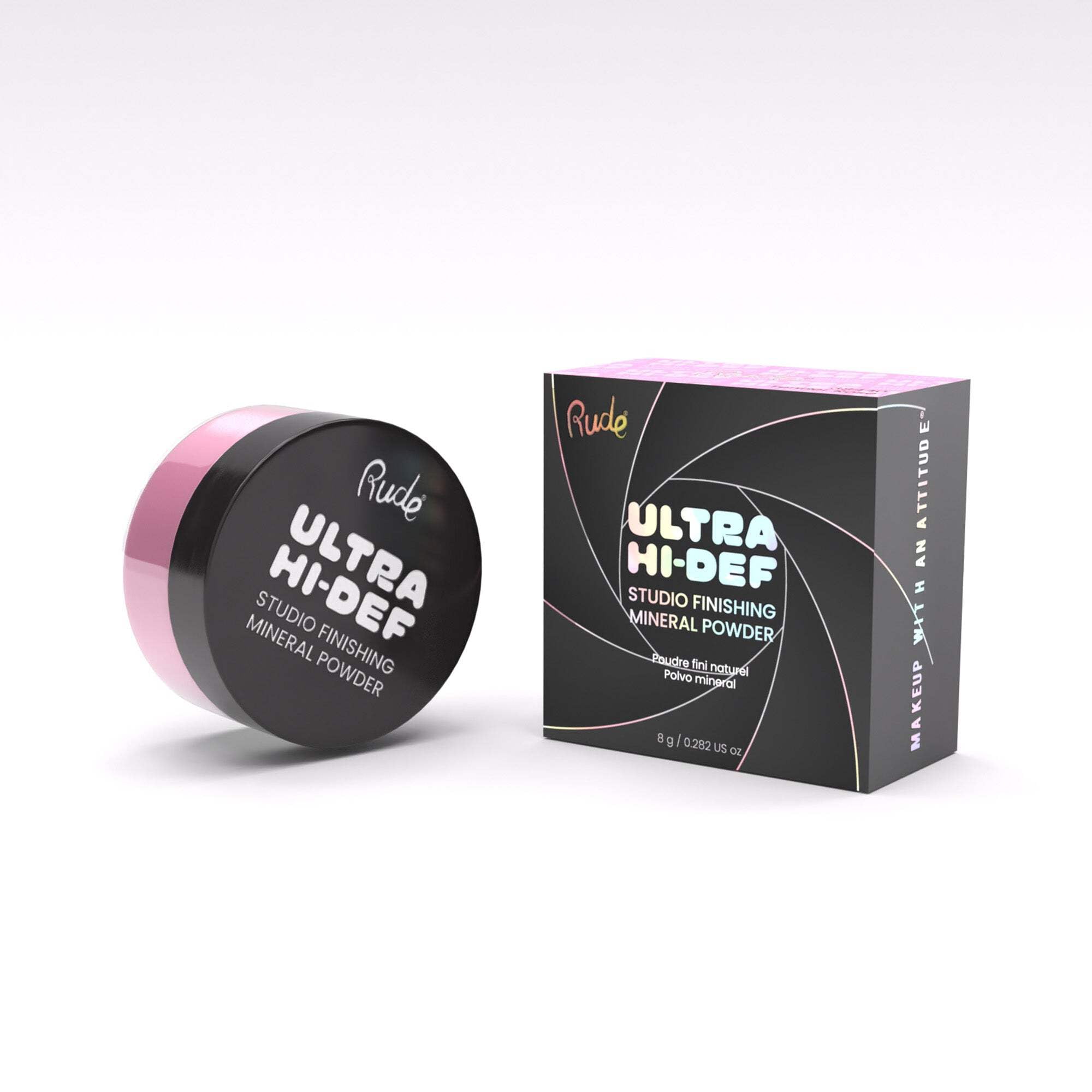 RUDE COSMETICS UHD Studio Finishing Mineral Powder - Walmart Business ...