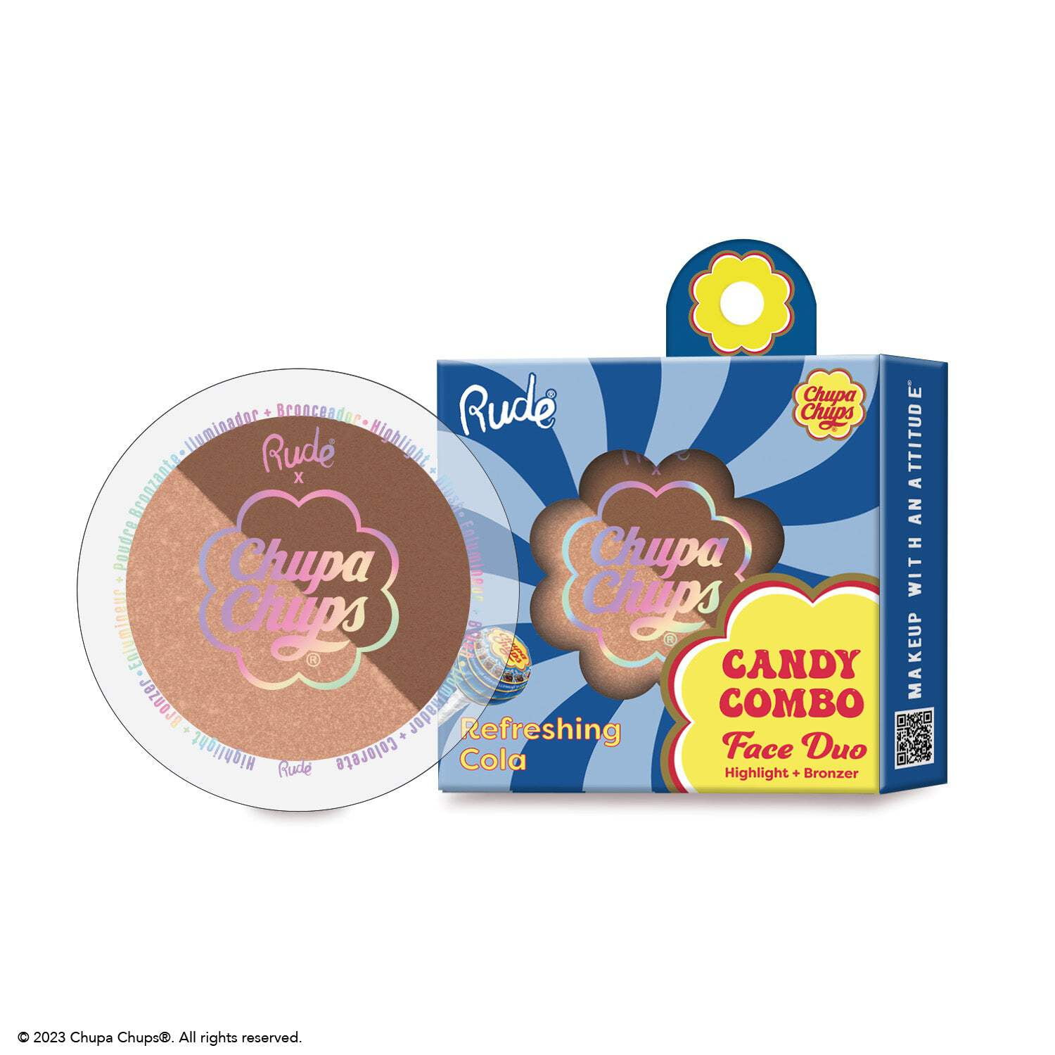RUDE COSMETICS Chupa Chups Candy Combo Face Duo - Walmart.com