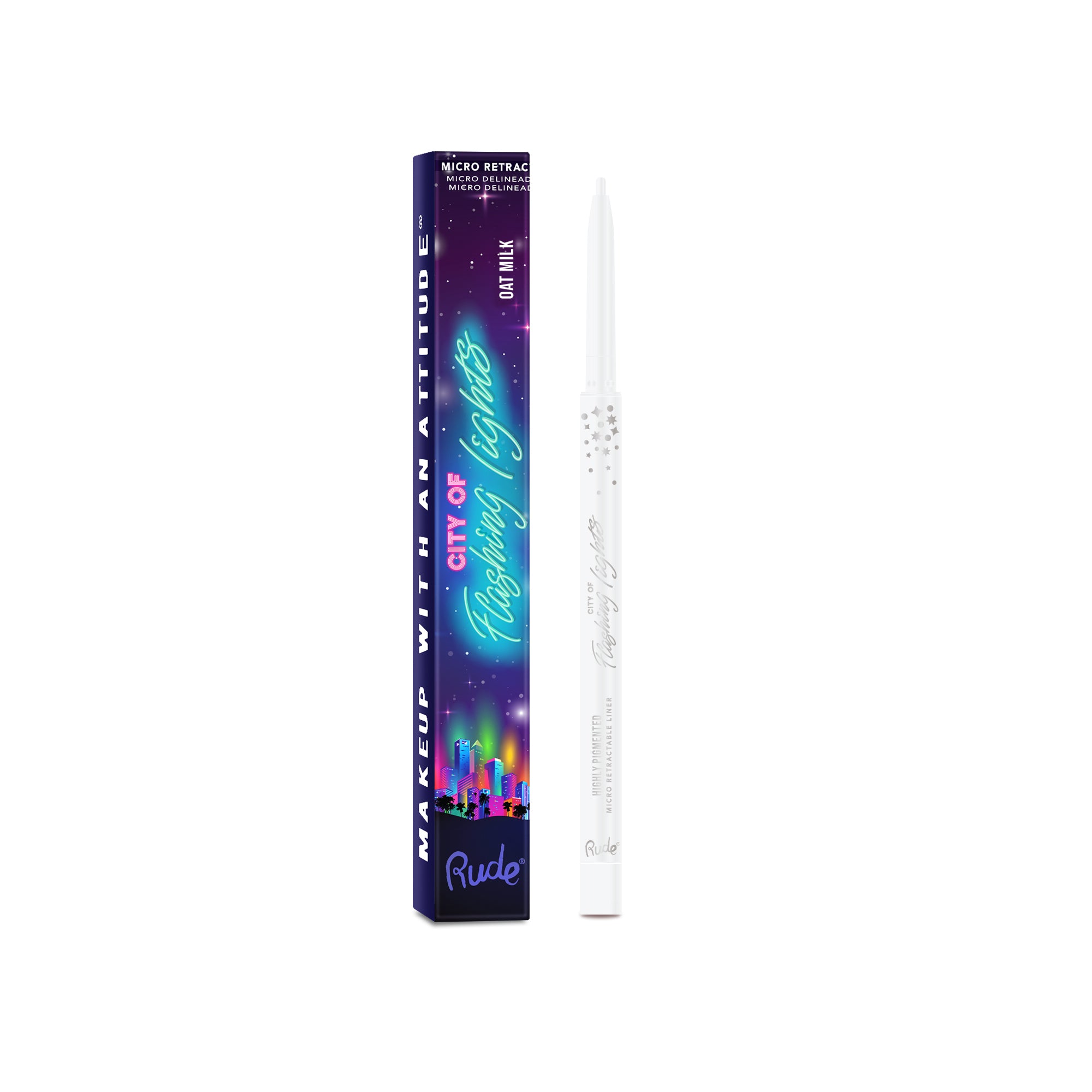 RUDE City of Flashing Lights Micro Retractable Liner - Walmart.com