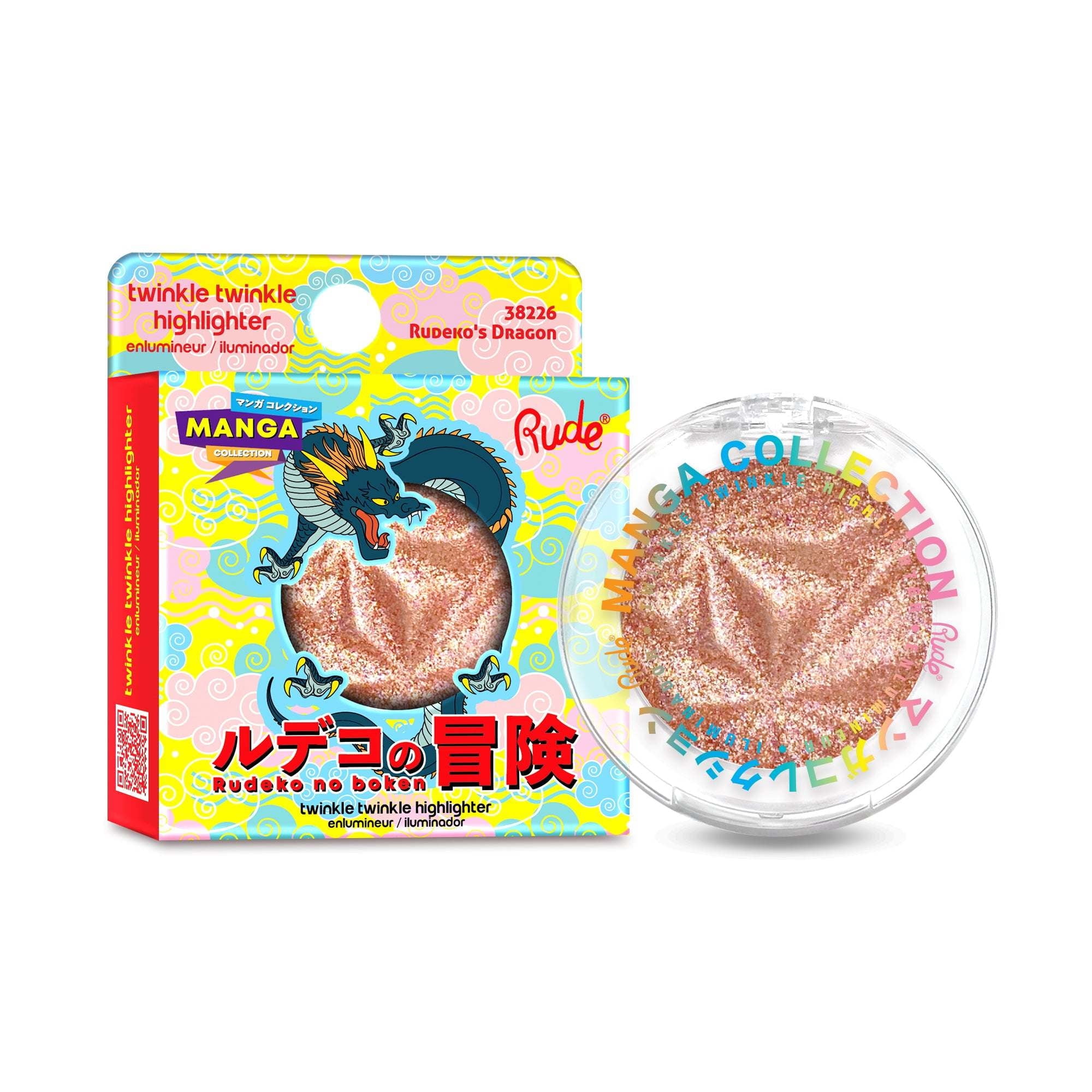 RUDE Manga Collection Twinkle Twinkle Highlighter - Rudeko's Dragon ...