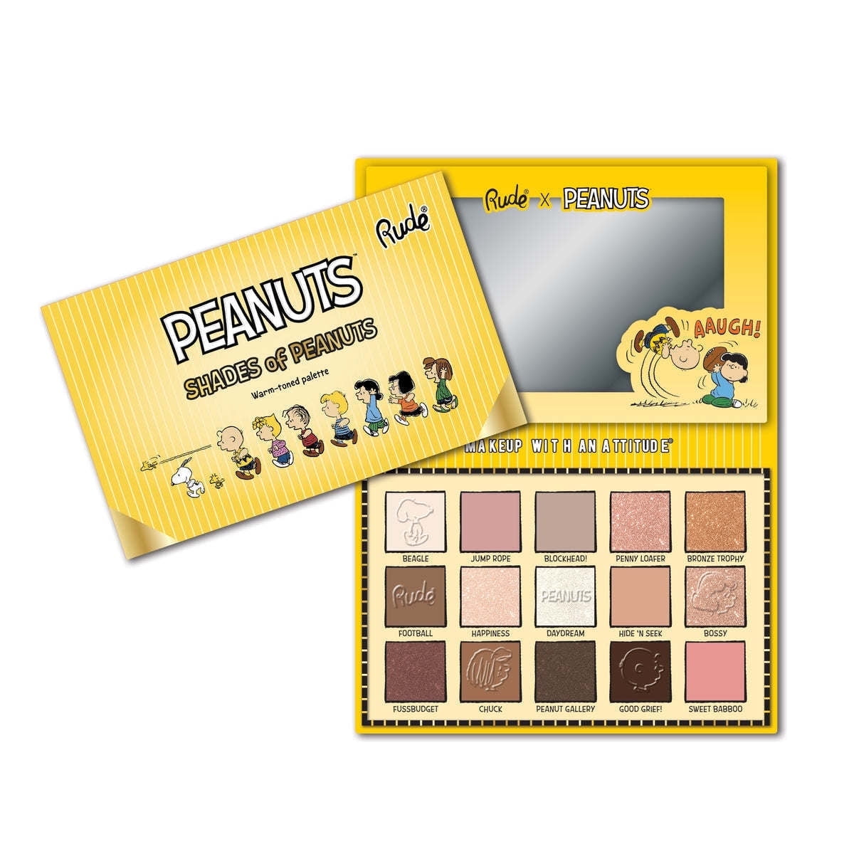 RUDE Shades of Peanuts Eyeshadow Palette - Walmart.com