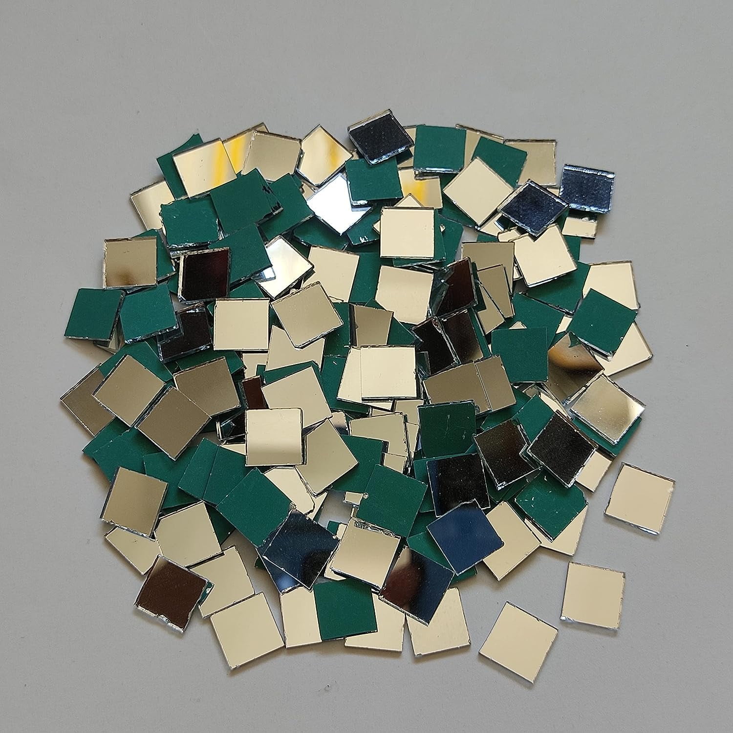 RUDRA NX Square Shape Glass Mirror Kit Jewelry Making Lippan Art Work ...