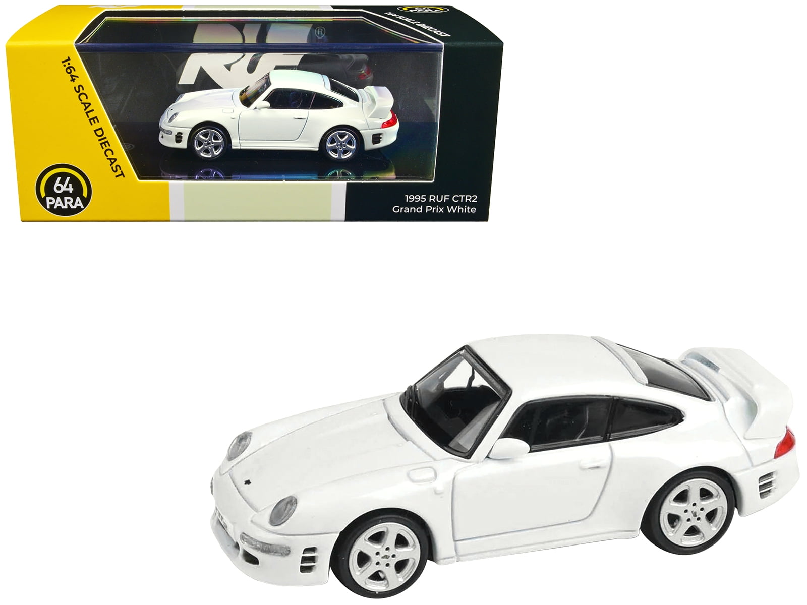 RUF CTR2 Grand Prix White 1/64 Diecast Model Car by Paragon Models ...