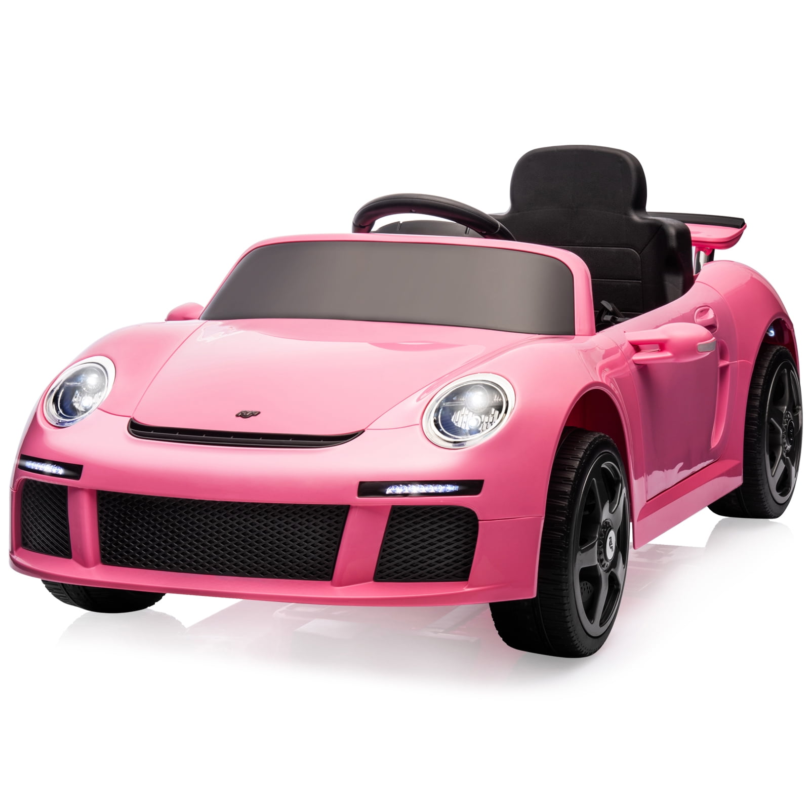 RUF-CTR3 Licensed 12V Kids Electric Car with Parent Remote Control, 2 Motors, 3 Speeds, LED ...