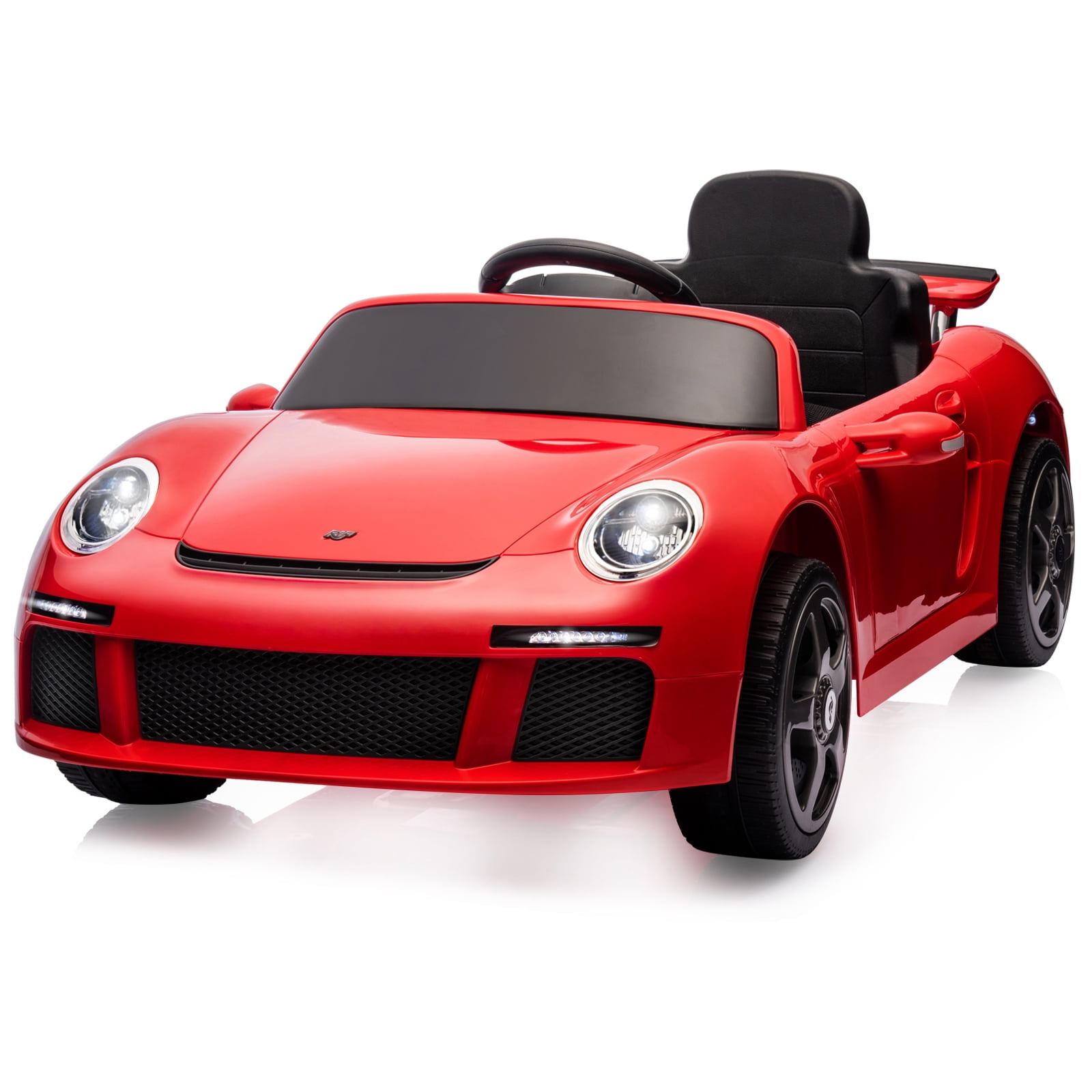 RUF-CTR3 Licensed 12V Kids Electric Car with Parent Remote Control, 2 ...