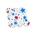Patriotic Stars Plastic Ruffle Bowl, Red and Blue, 10.5", by Way To ...