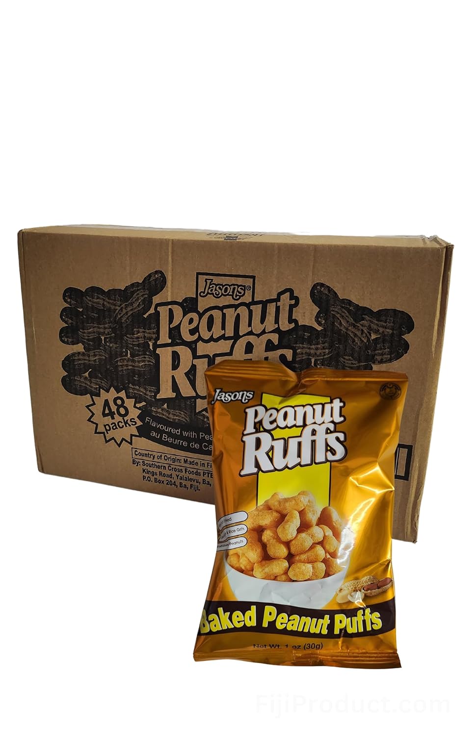 RUFFS Puff Snack (Case Pack Of x 30g Ea) Baked , BOX BUY These nutty of ...