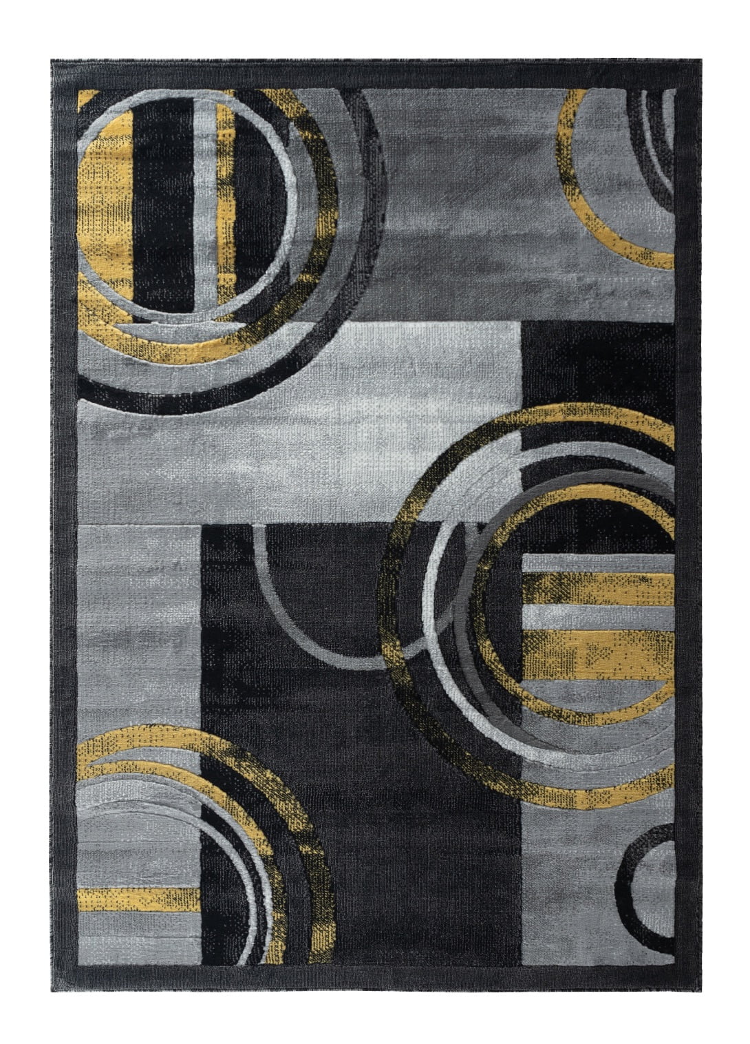 RUG AND DECOR Newport Collection Modern Abstract Design Area Rug D ...