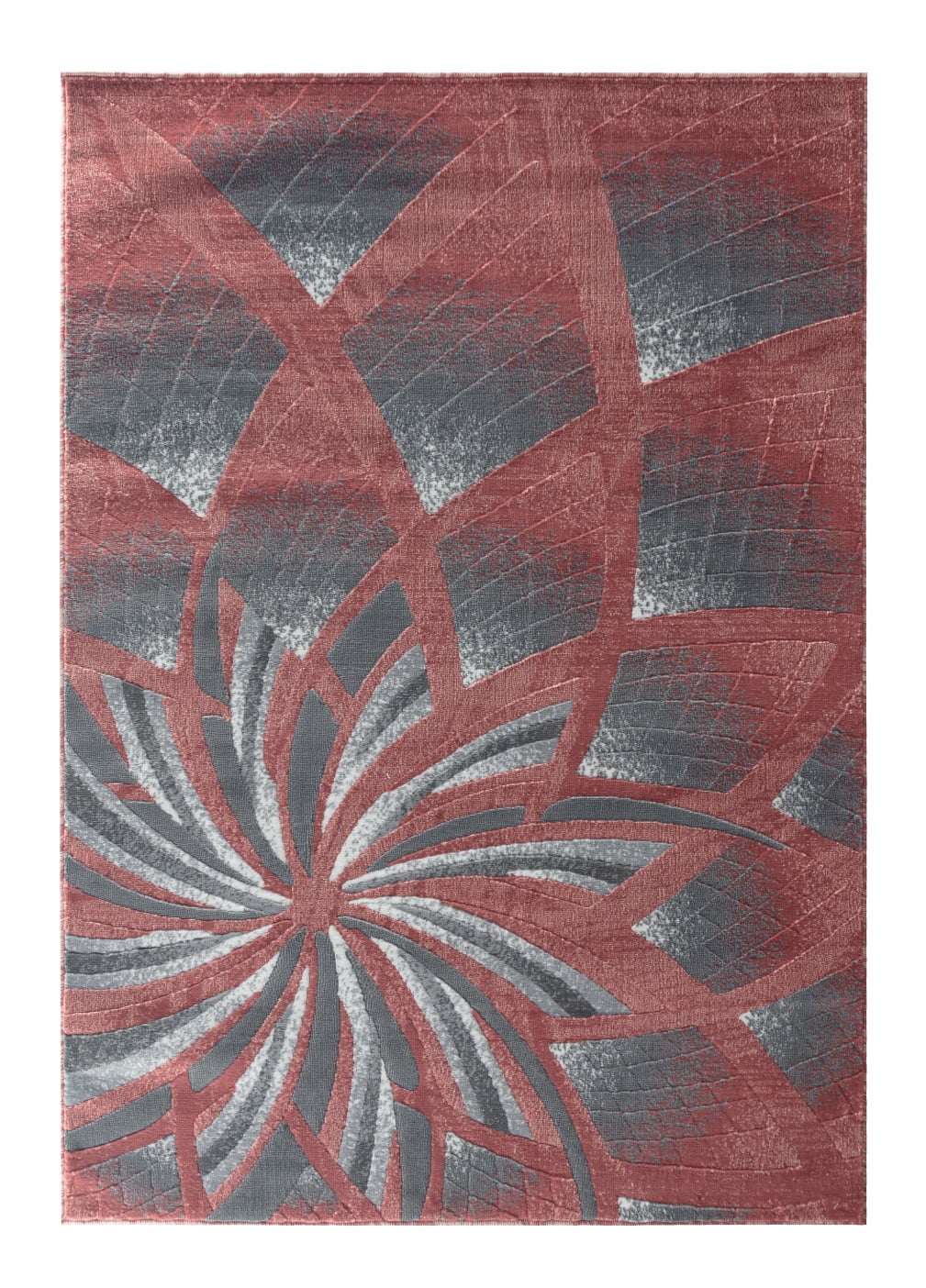 RUG AND DECOR Newport Collection Modern Abstract Geometric Design Area ...