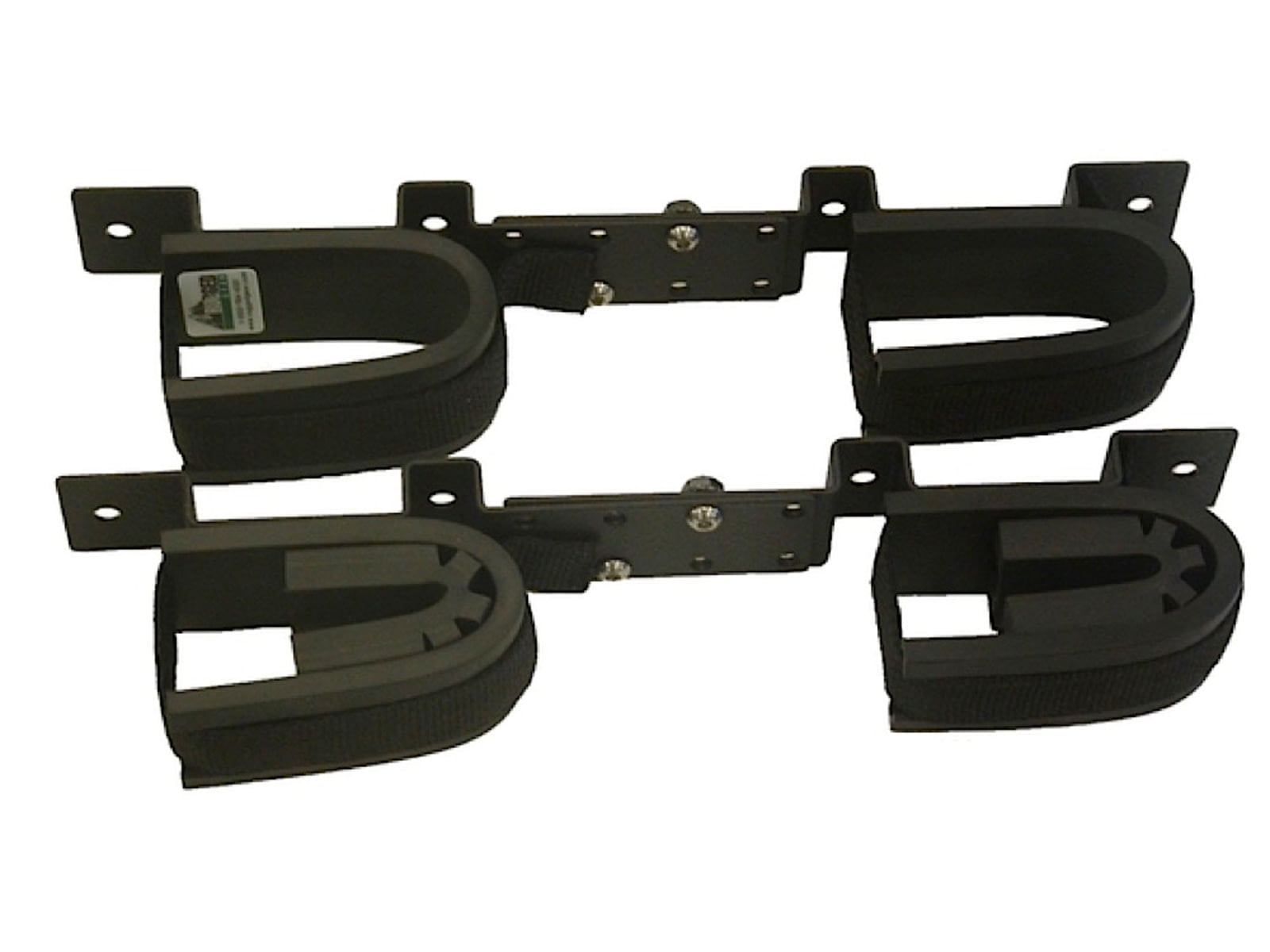 RUGGED GEAR SCREW MOUNT DOUBLE HOOK BLACK STEEL - Walmart.com