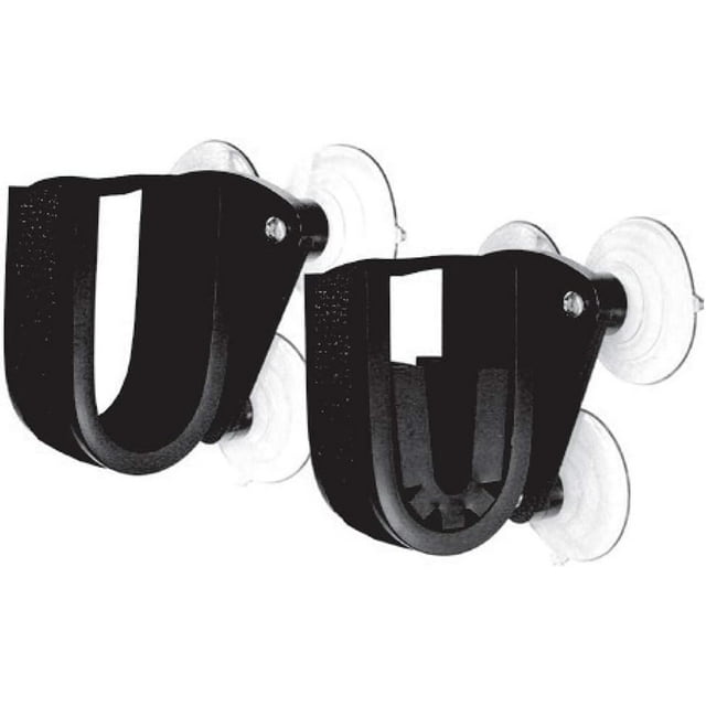 RUGGED GEAR SUCTION CUP GUN RACK BLACK METAL UNIVERSAL - Walmart.com