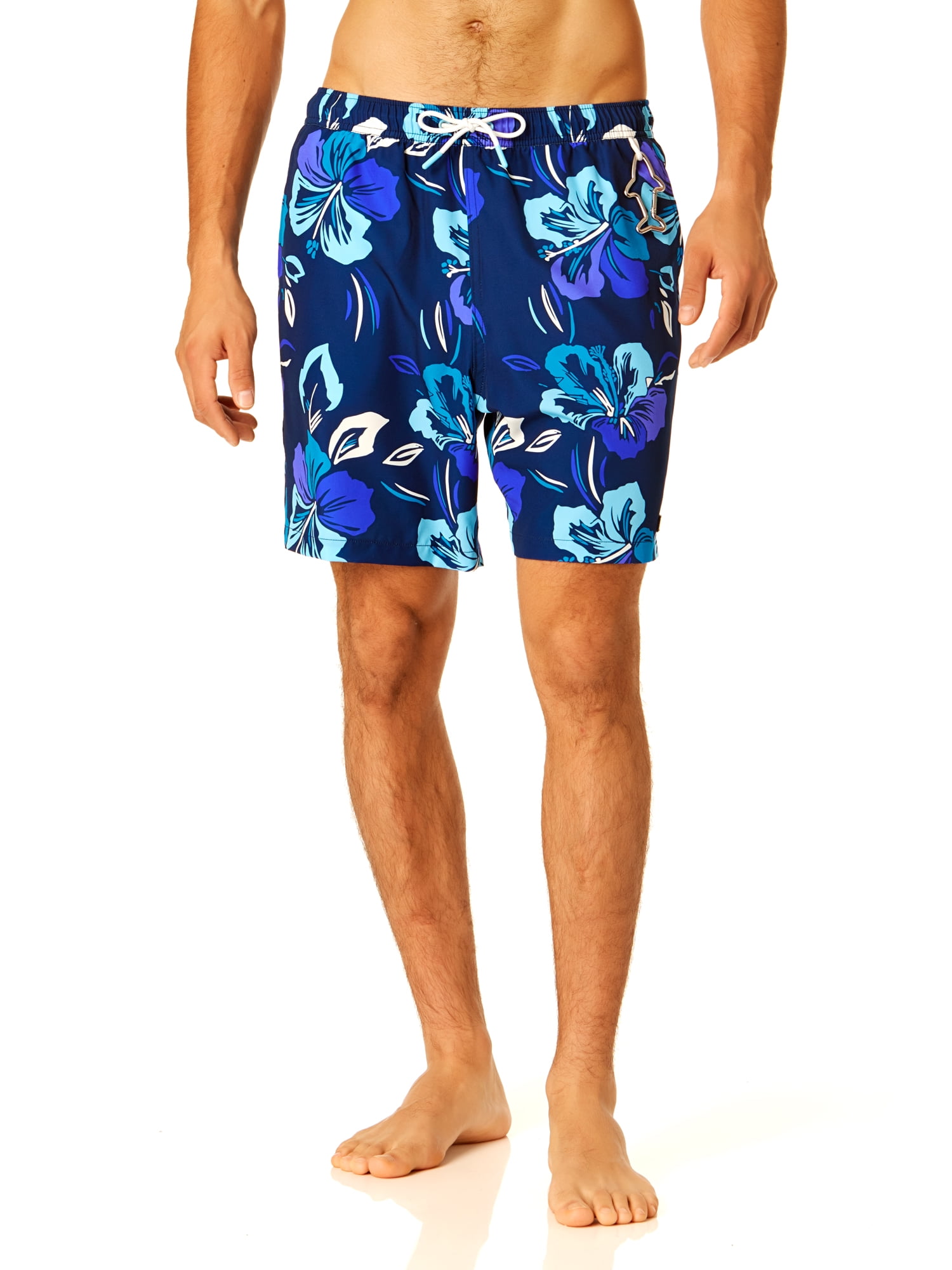 Rugged Shark Men's & Big Men's Swim Trunks, 7" Inseam, Sizes S-3XL ...