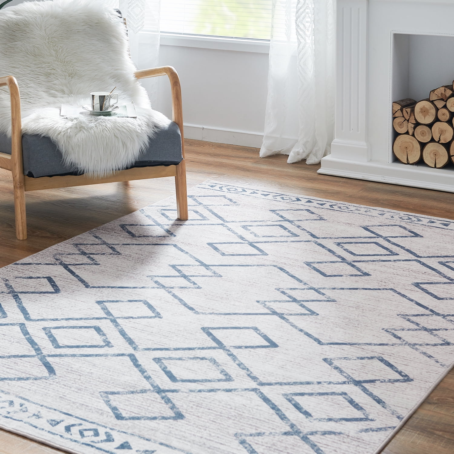 RUGKING Area Rugs for Living Room 4X6 Kitchen Soft Rug Indoor Mat ...