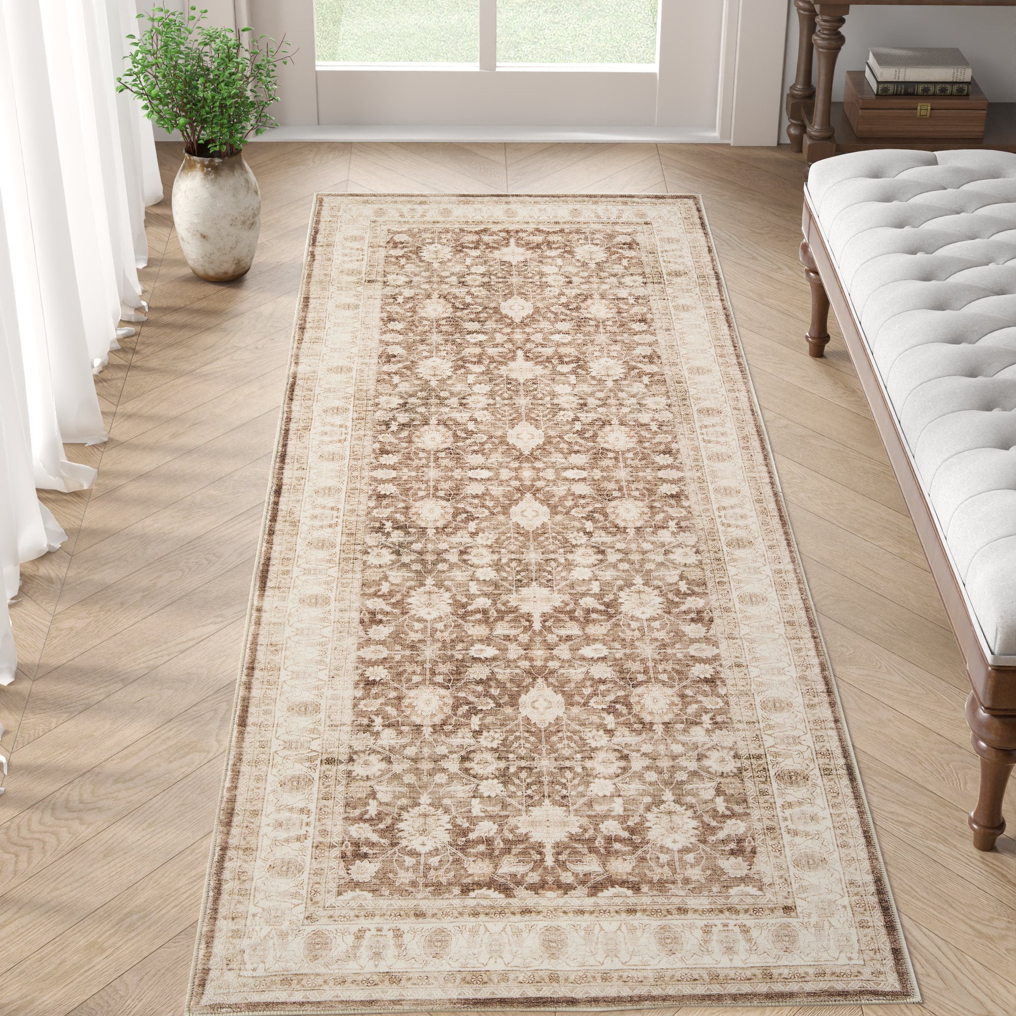 RUGKING Hallway Runner Rug 2'x5' Washable Non-Slip Kitchen Rug Runner ...