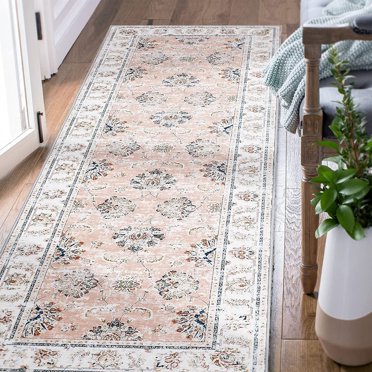 Rugs America Hanna VA40C Rose Garden Gray Floral Transitional Beige ...