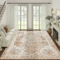 RUGKING Traditional Oriental Area Rug 9x12 Brick Red Vintage Floral ...