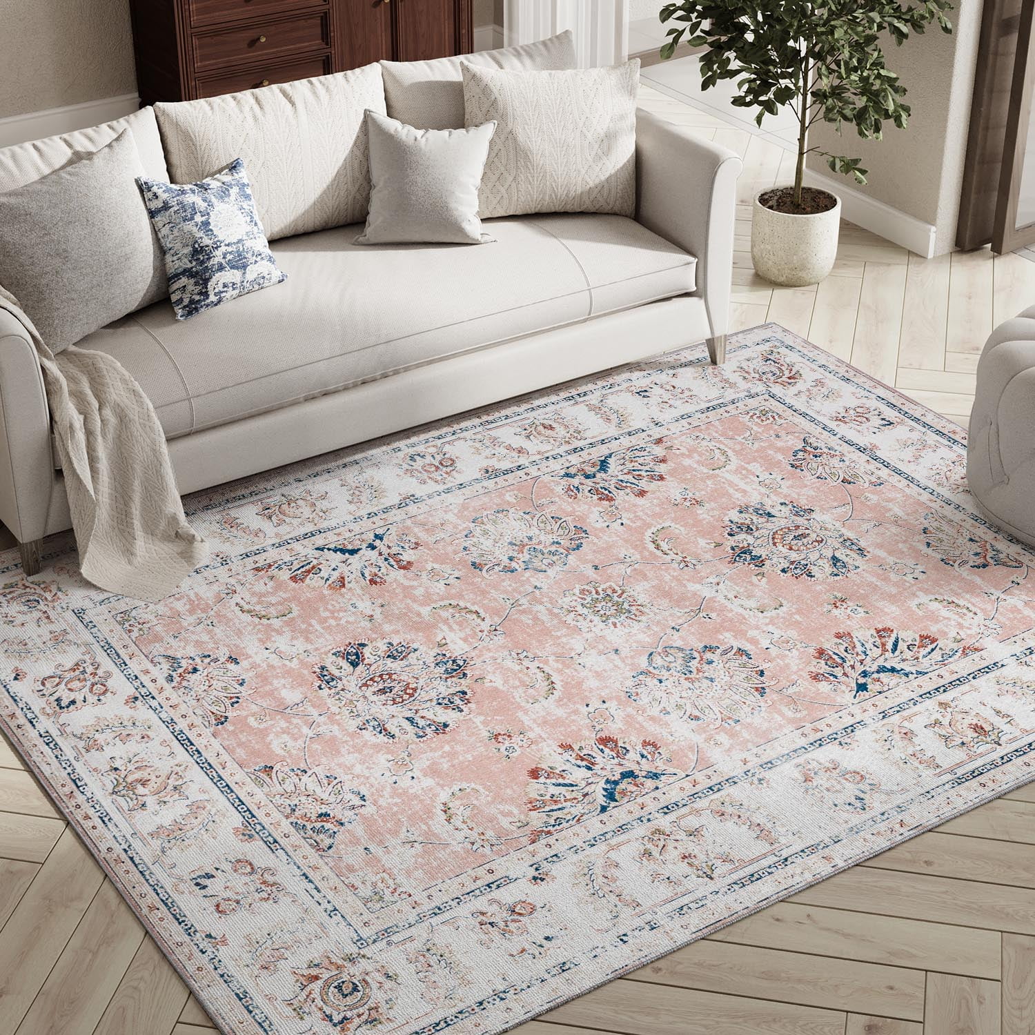 RUGKING 6x9 Large Area Rugs for Office & Indoor Living Room ...