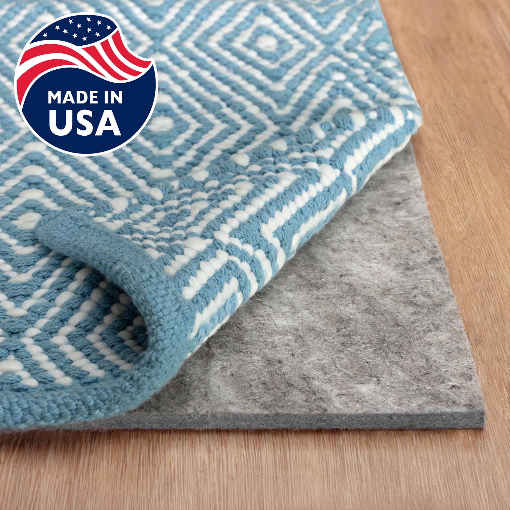 RUGPADUSA 100% Recycled Felt Rug Pad, Non-Area Carpet, Safe for All ...