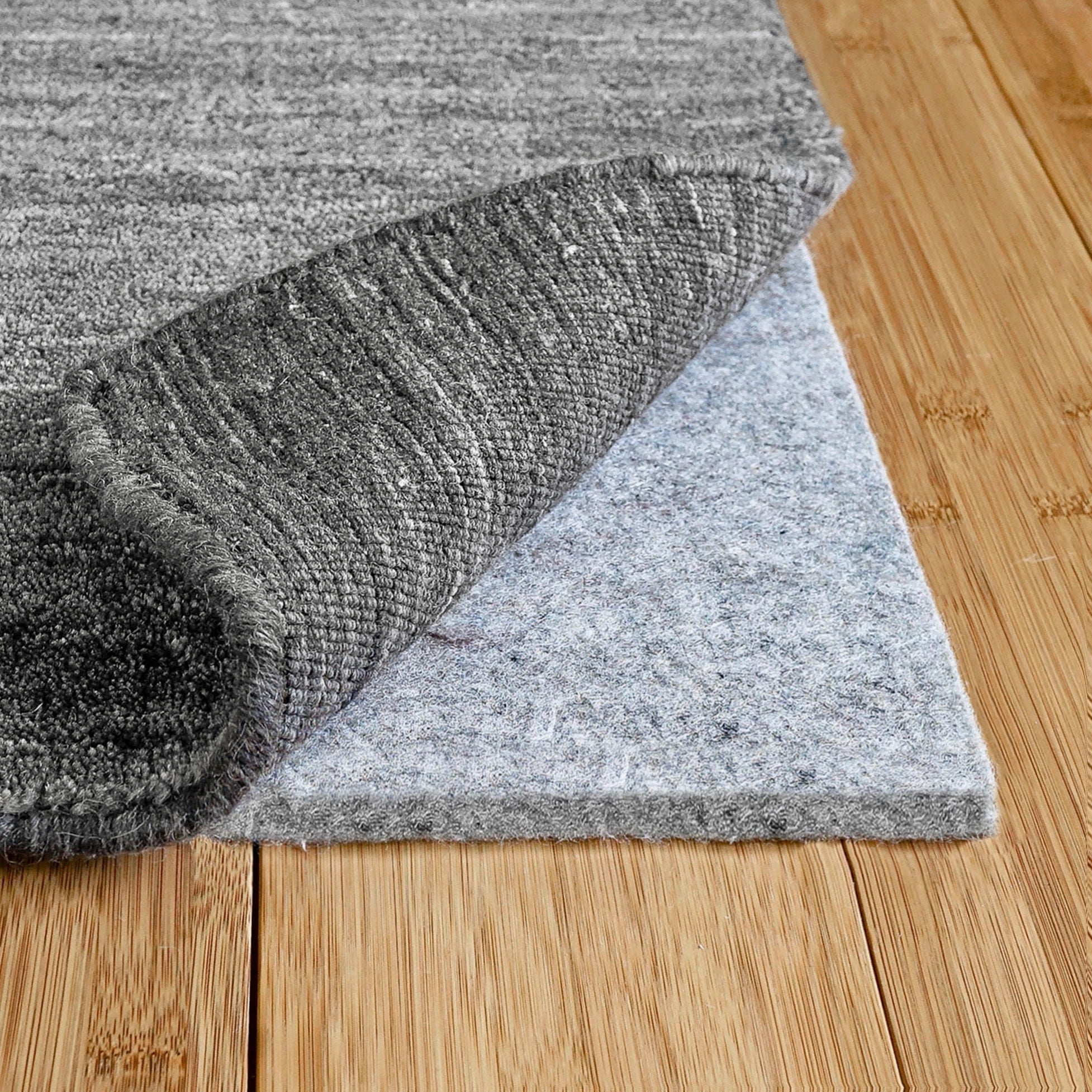 "RUGPADUSA Basics 8'x10' 3/8"" Thick 100% Felt Rug Pad, Eco Area ...