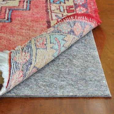 RUGPADUSA Basics 8'x10' 1/2" Thick Eco-Friendly 100% Felt Non-Slip Rug ...