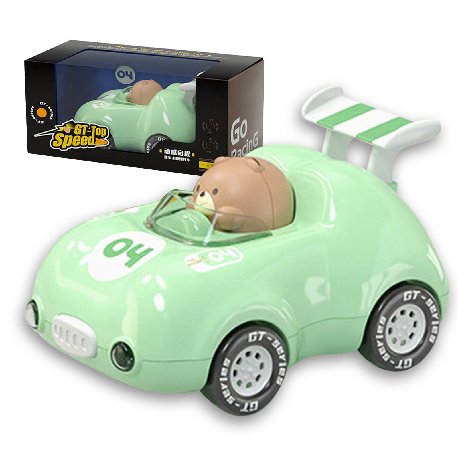 RUIG 1-3 Years Old Kids Activated Light-up Car for Toddler -3-6 Years ...