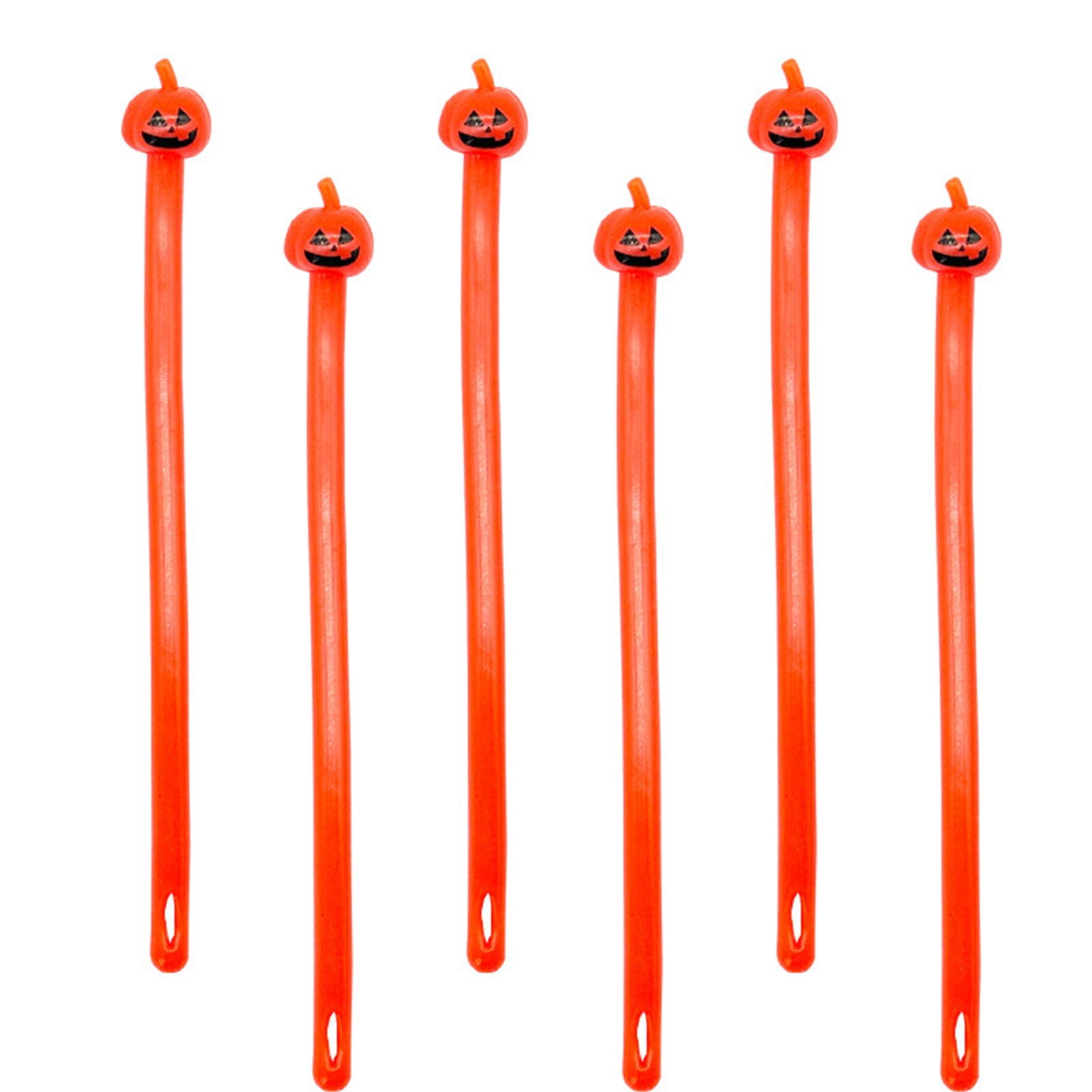 RUIG 6 Pack Sensory Toys Pack Halloween Pumpkin and Bat Stretchy ...