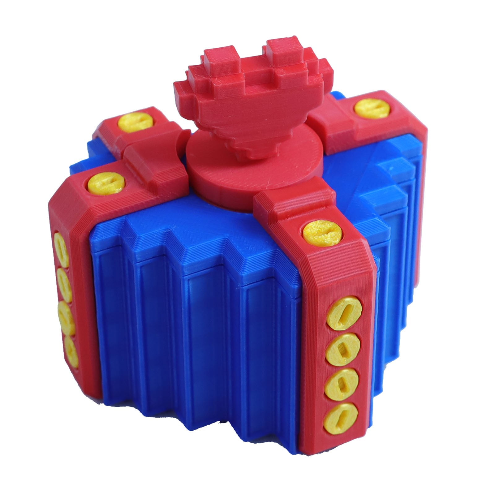 RUIG Annoying Gift Box, with 3D Puzzle Box & Screws Prank Toy Gift Box ...