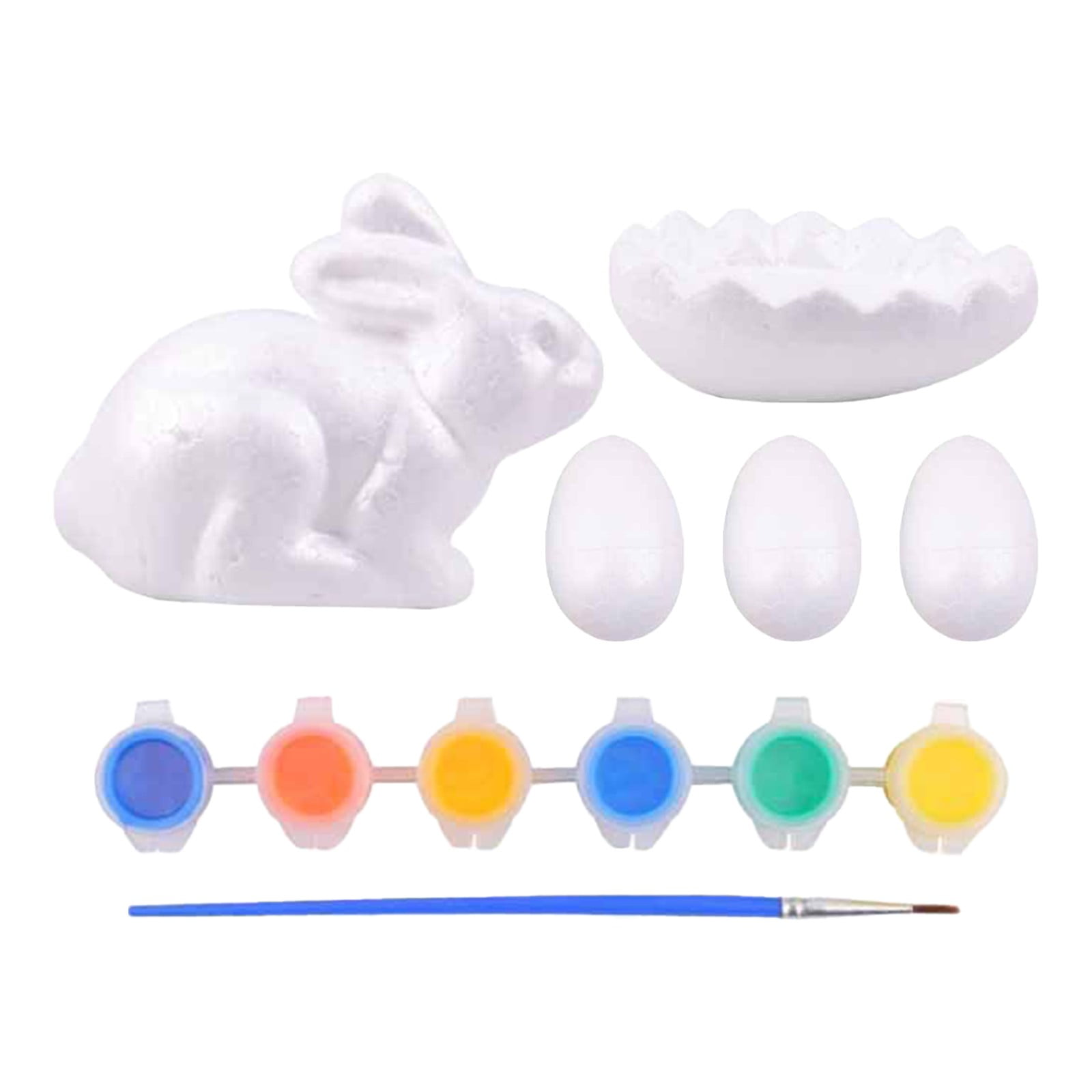 RUIG Art Supplies Arts & Crafts Kit -Easter Bunny Figurines Blank ...