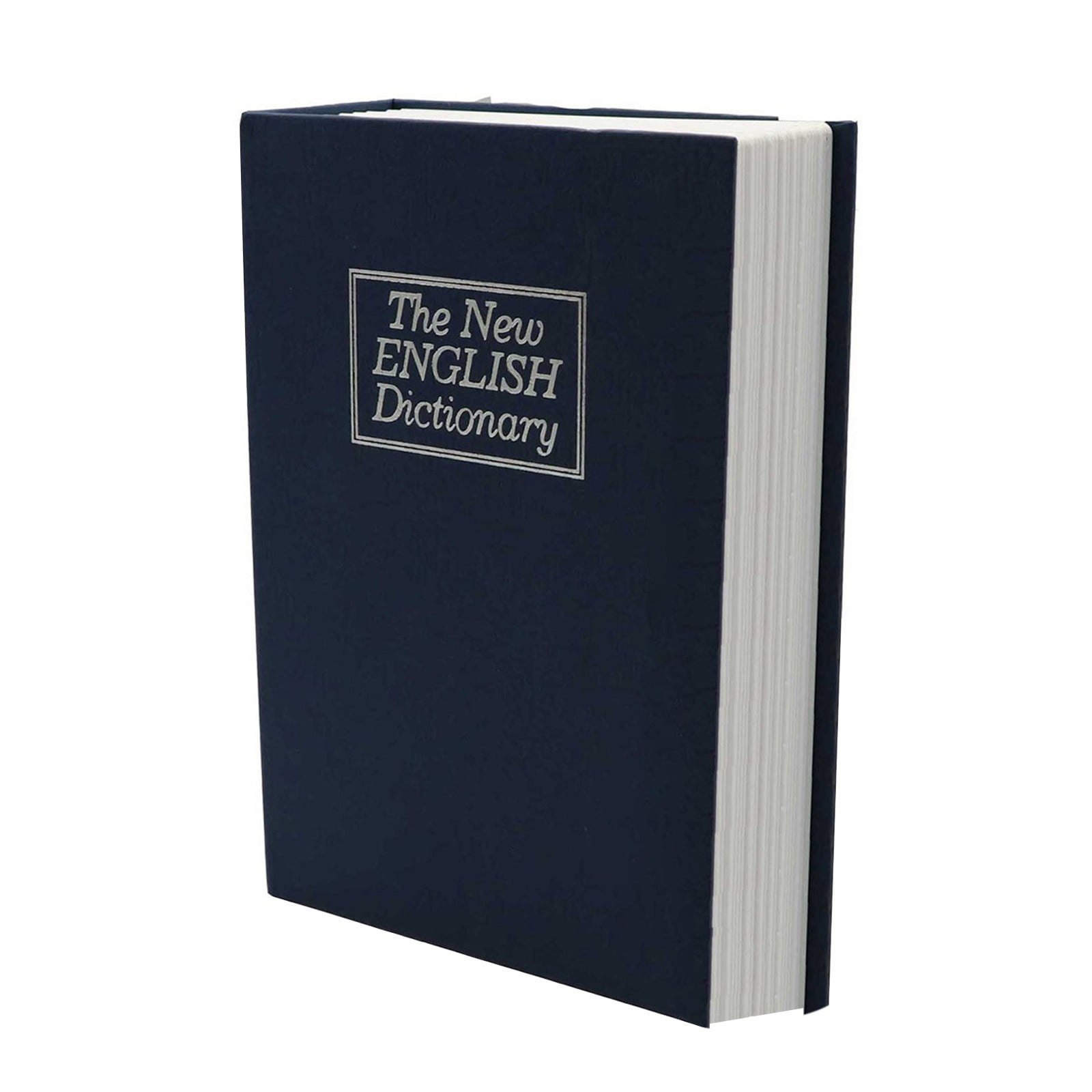 RUIG Book Safe with Key Lock, Portable Metal Safe Box,Secret Book ...