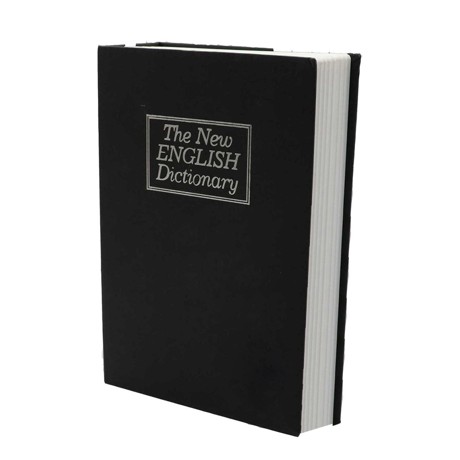 RUIG Book Safe with Key Lock, Portable Metal Safe Box,Secret Book ...