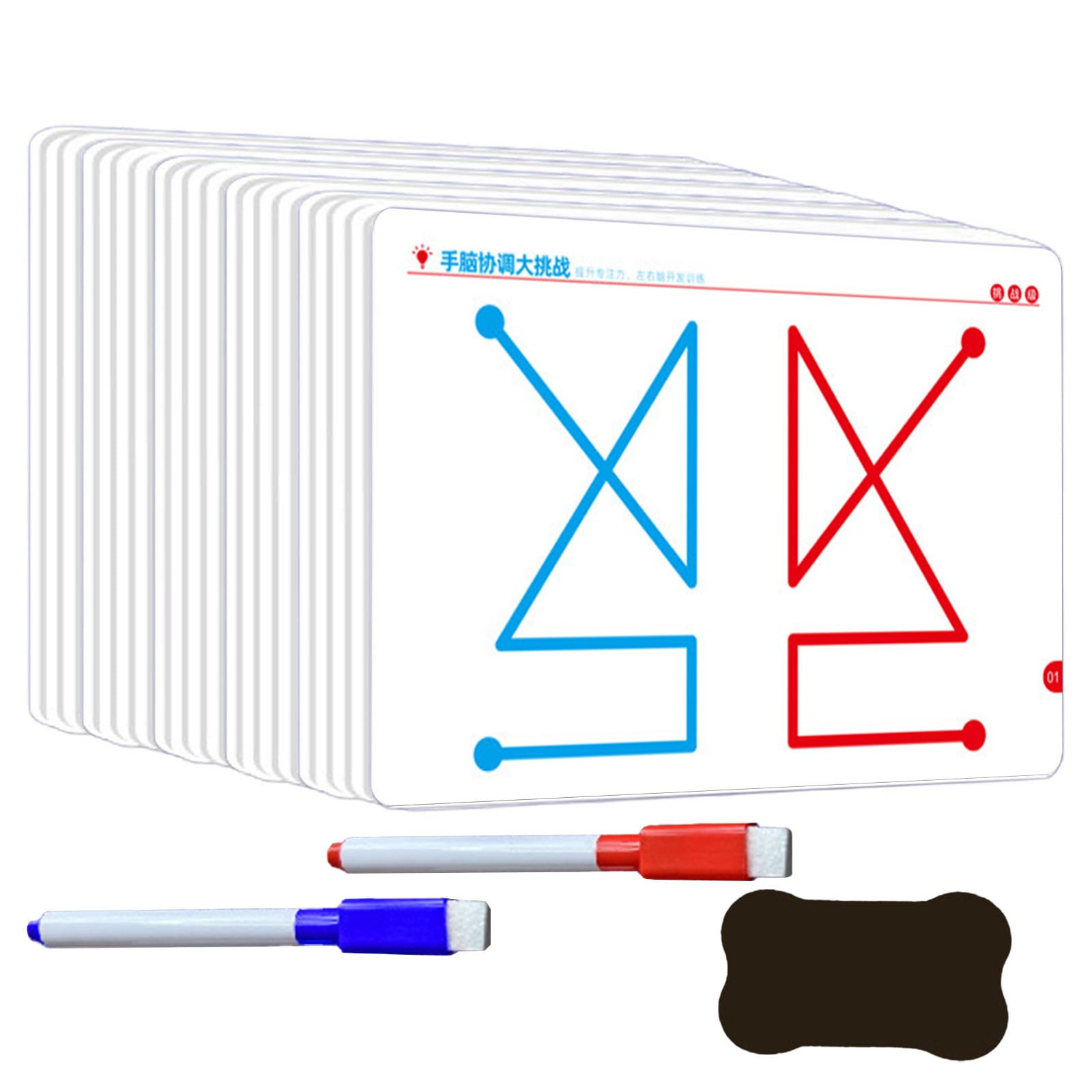 RUIG Brain Development Flashcard Game (20 Cards) - Parent-Child ...