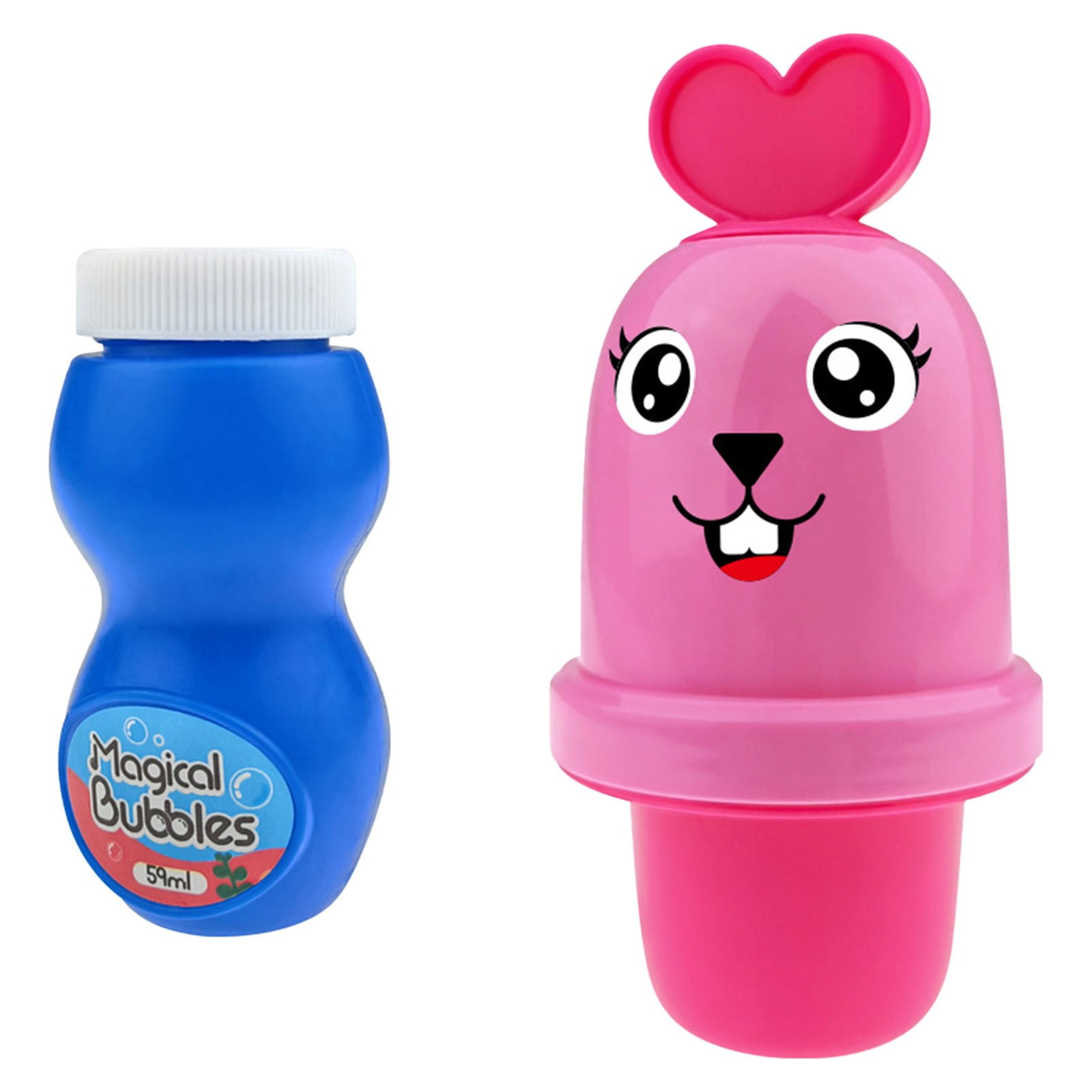 RUIG Bunny Bubble Wands for Kids -Easter Bunny Bubble Wands with Bottle ...